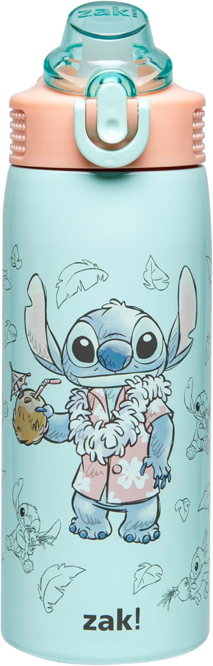 Amazon.com: Disney Stitch Insulated Water Bottle - 515ml Stainless ...