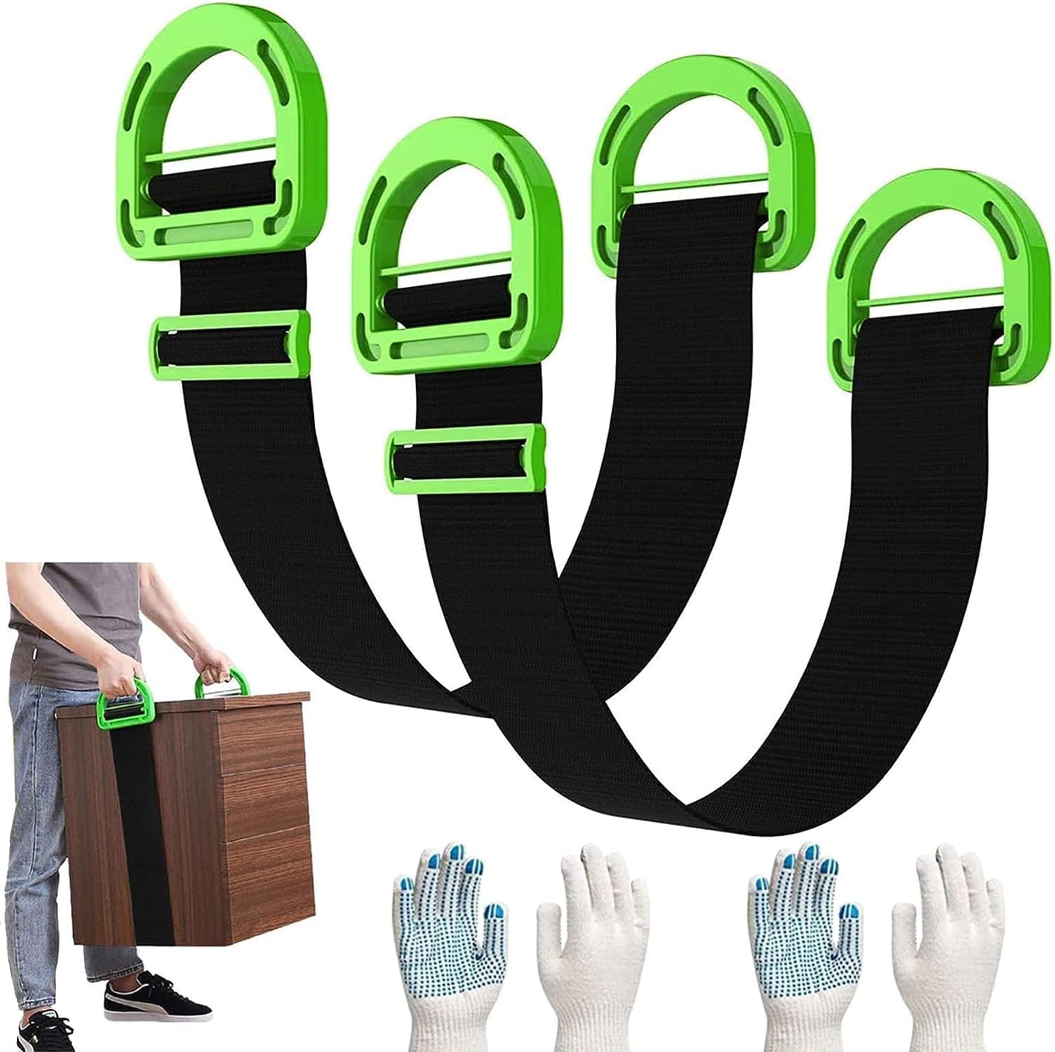 Amazon.com: Moving Straps Lifting Straps One Person for Moving ...