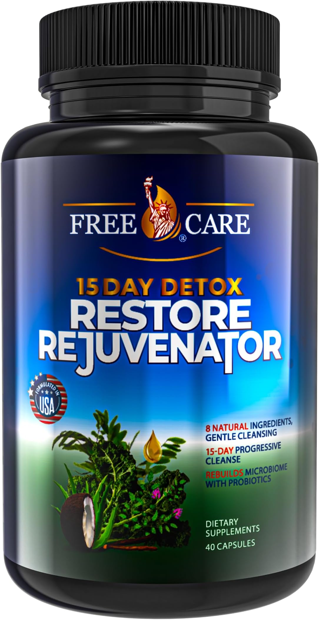 Amazon.com: FreeCare Colon Cleanse 15+5Day Upgrade,Advanced Gut Cleanse ...