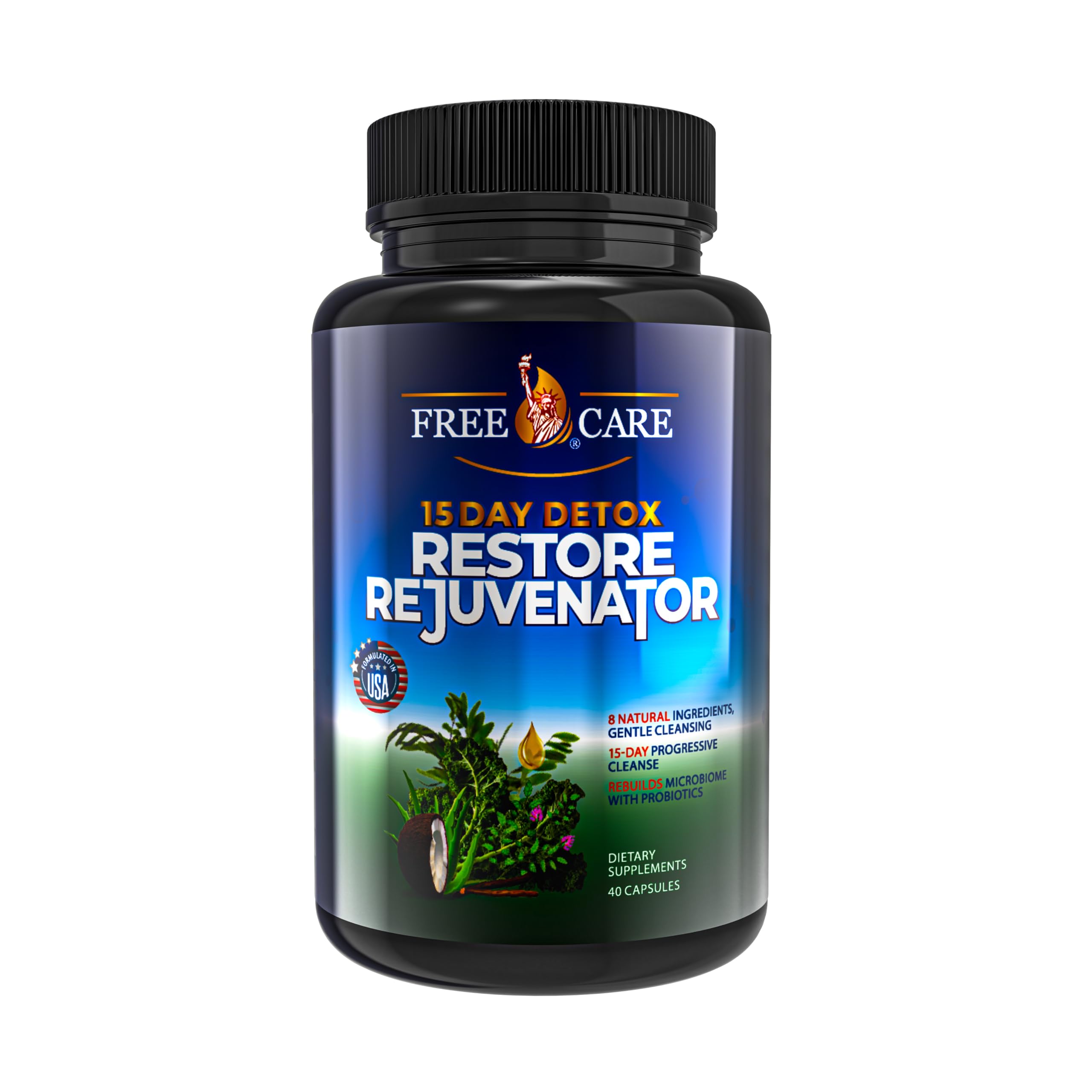 Amazon.com: FreeCare Colon Cleanse 15+5Day Upgrade,Advanced Gut Cleanse ...