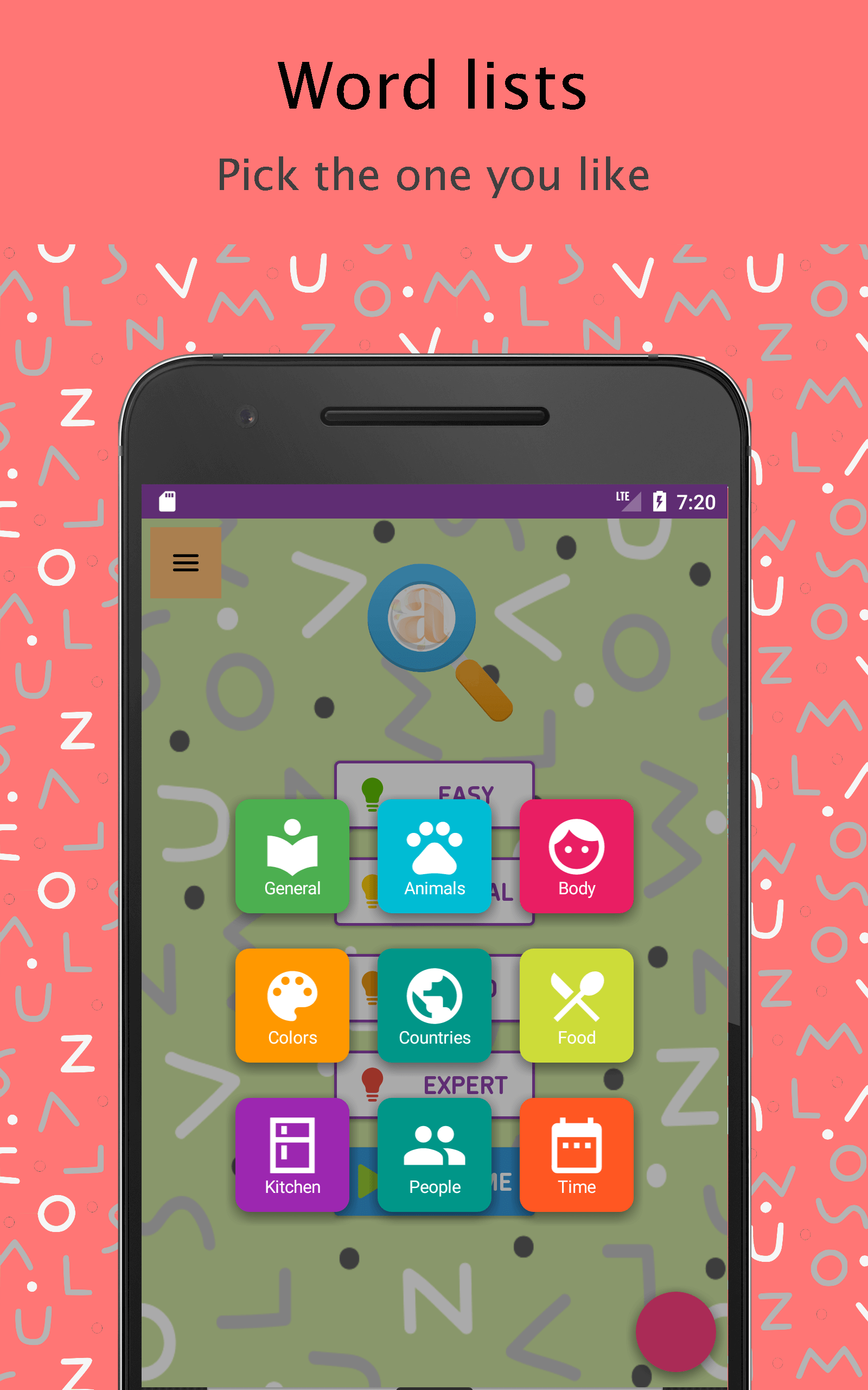 Word Search - English (with dictionary) - Fire TV, Tablets, Phones ...