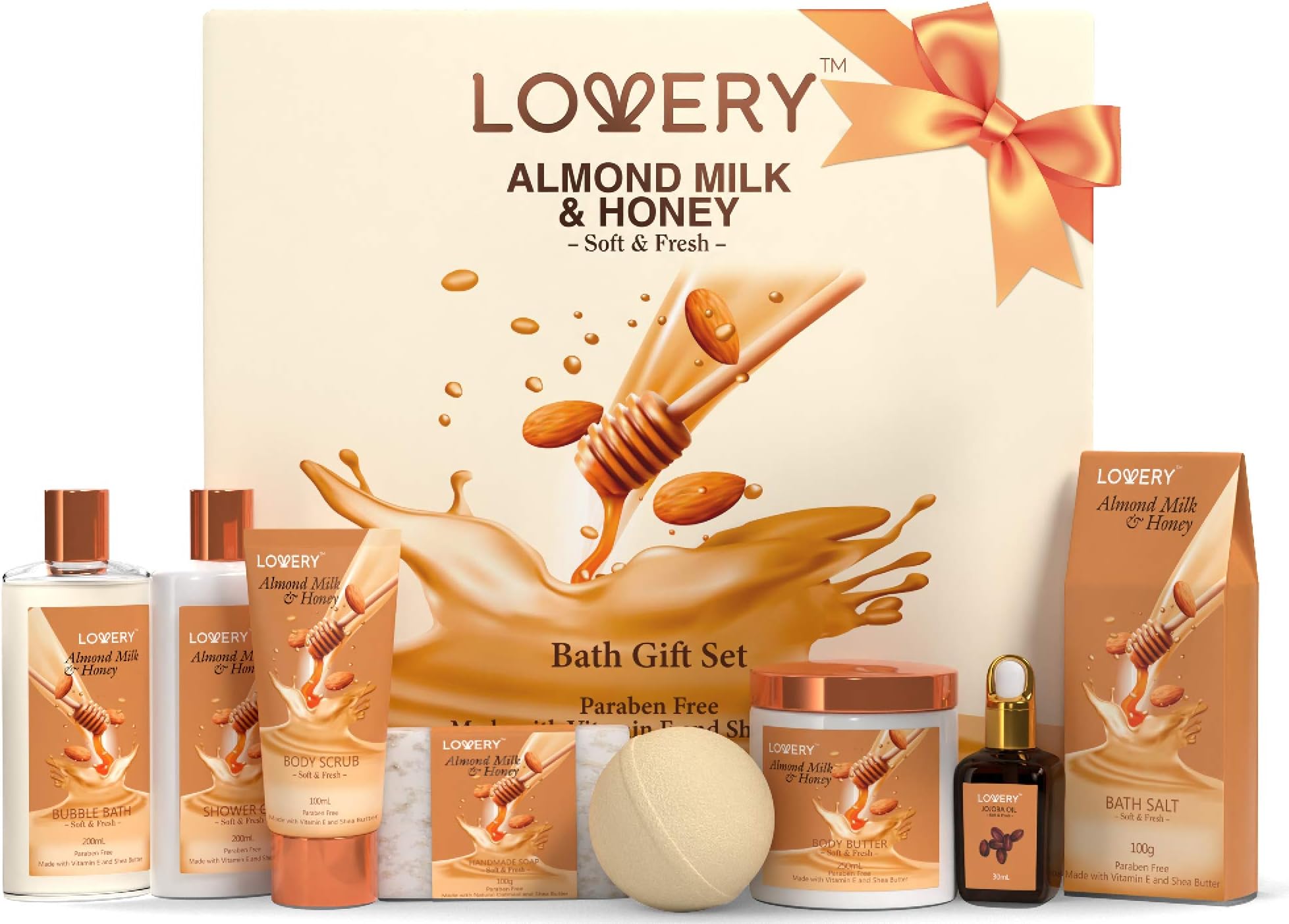 Amazon.com : Mothers Day Gifts for Mom - 7Pcs Luxury Bath & Body Gift ...
