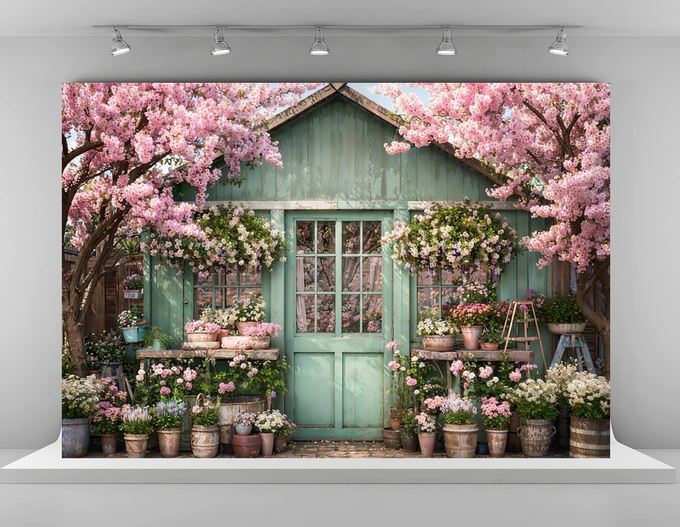 Amazon.com : Kate 7x5ft Spring Pink Flowers Backdrops for Photography ...