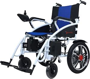Amazon.com: Ephesus X3 | Folding Electric Wheelchair | Portable, Heavy ...