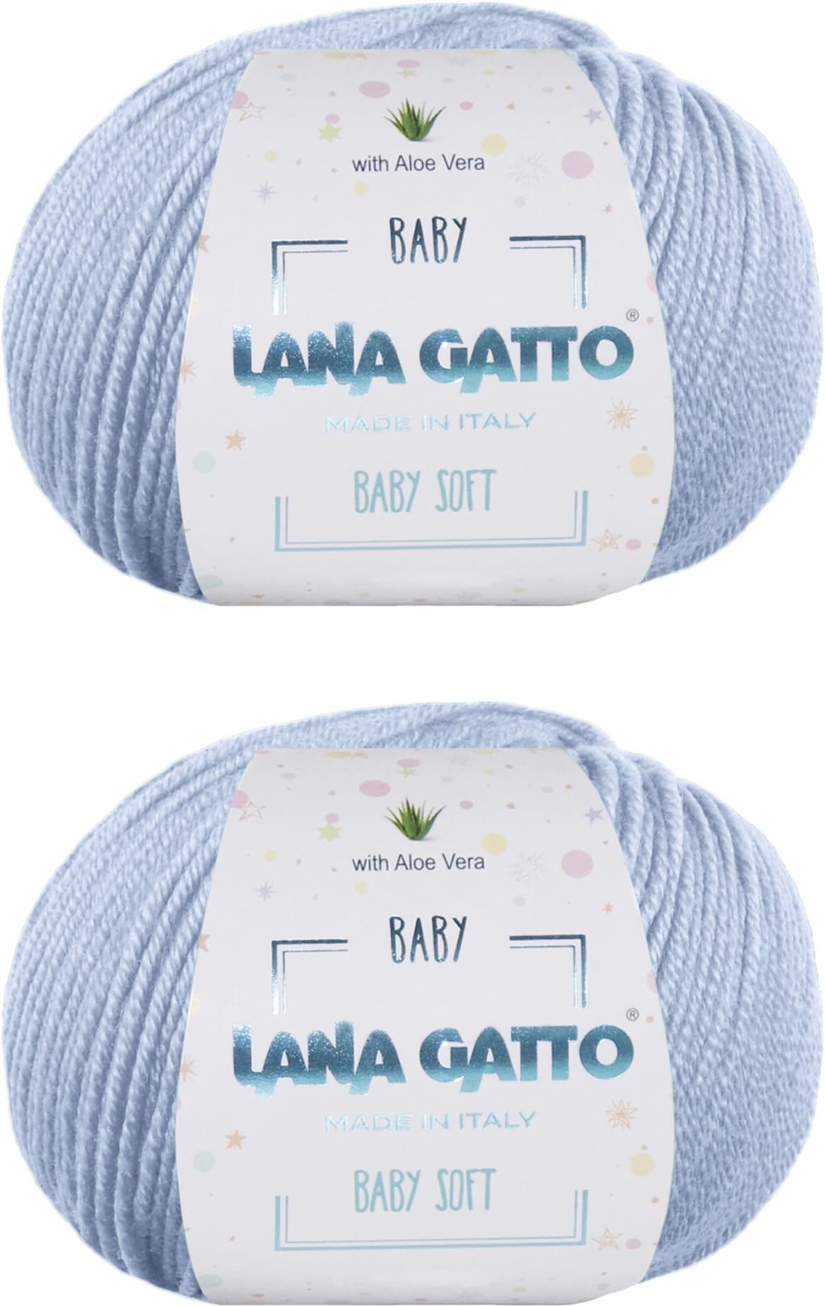Woll-Set Babywolle Paket Rico Baby Cotton Soft dk 6x50g #46 ...