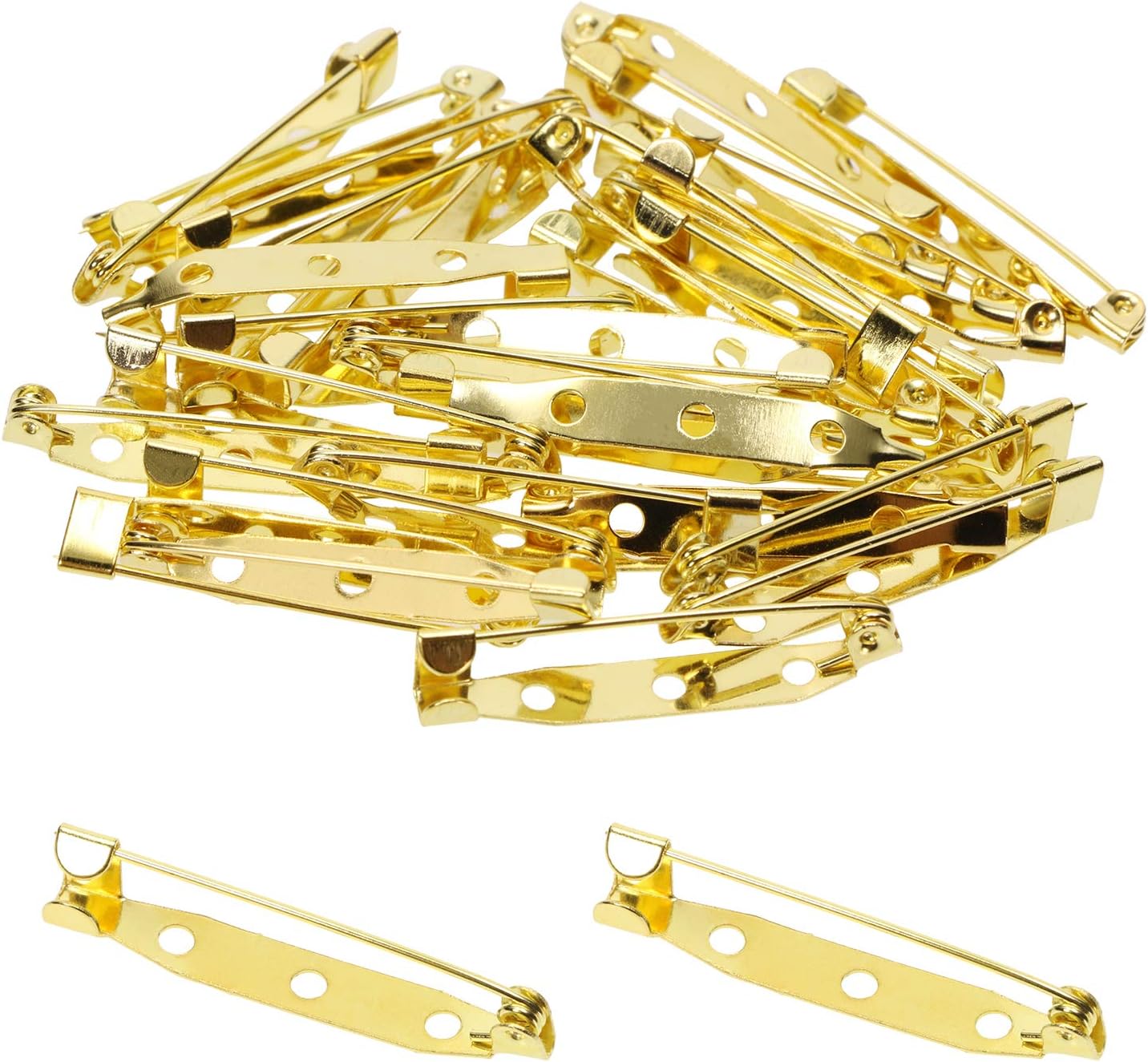 Amazon.com: Shapenty 30PCS Locking Pins Backs Safety Clasp Brooch Badge ...