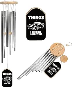 Amazon.com : Race Fast Cars Wind Chimes for Outside with Relaxing Rich ...