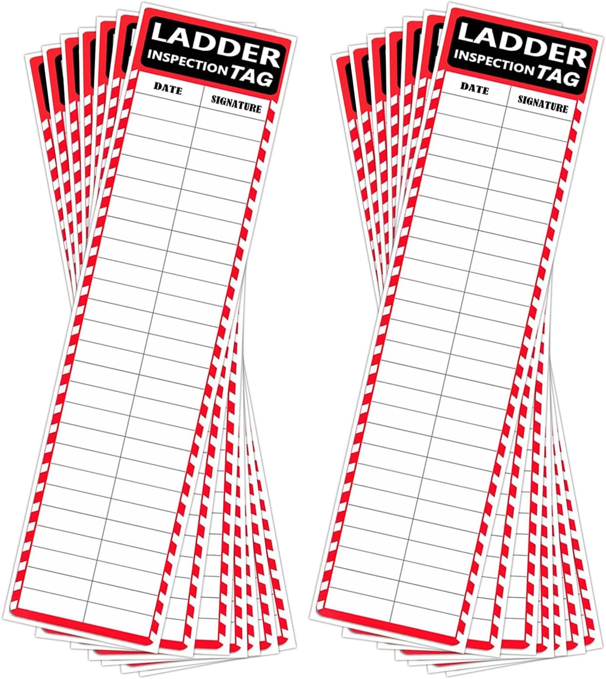 Amazon.com: Ladder Inspection Labels Safety Stickers for Ladders,8.5 x ...