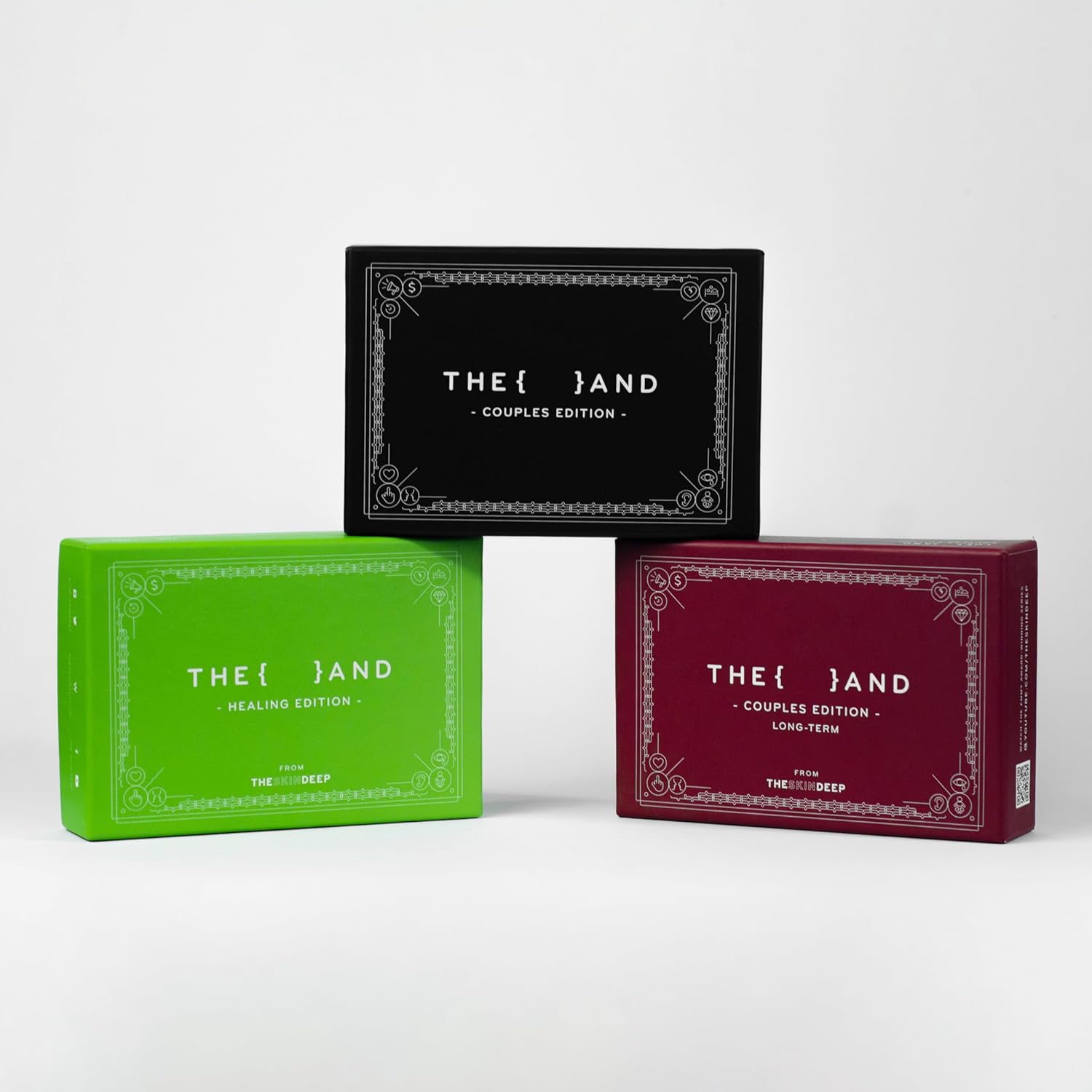 Amazon.com: {THE AND} The Skin Deep Card Game, Couples, Long Term ...