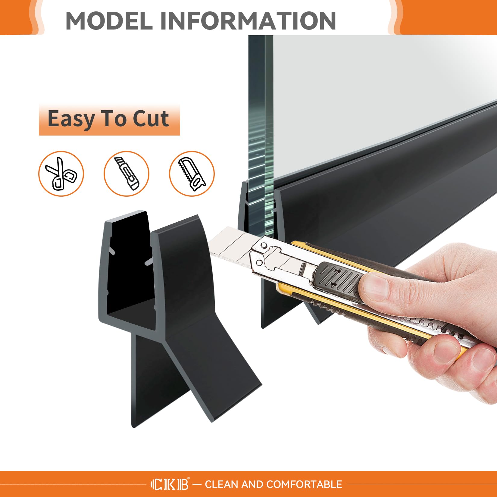 Frameless Shower Door Bottom Seal - Stop Shower Leaks And Create A
