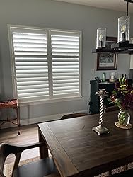 Amazon.com: SUNCRAFT SHUTTERS- Plantation-Interior-Window COVERINGS-Custom Made in 10 Days- DIY ...