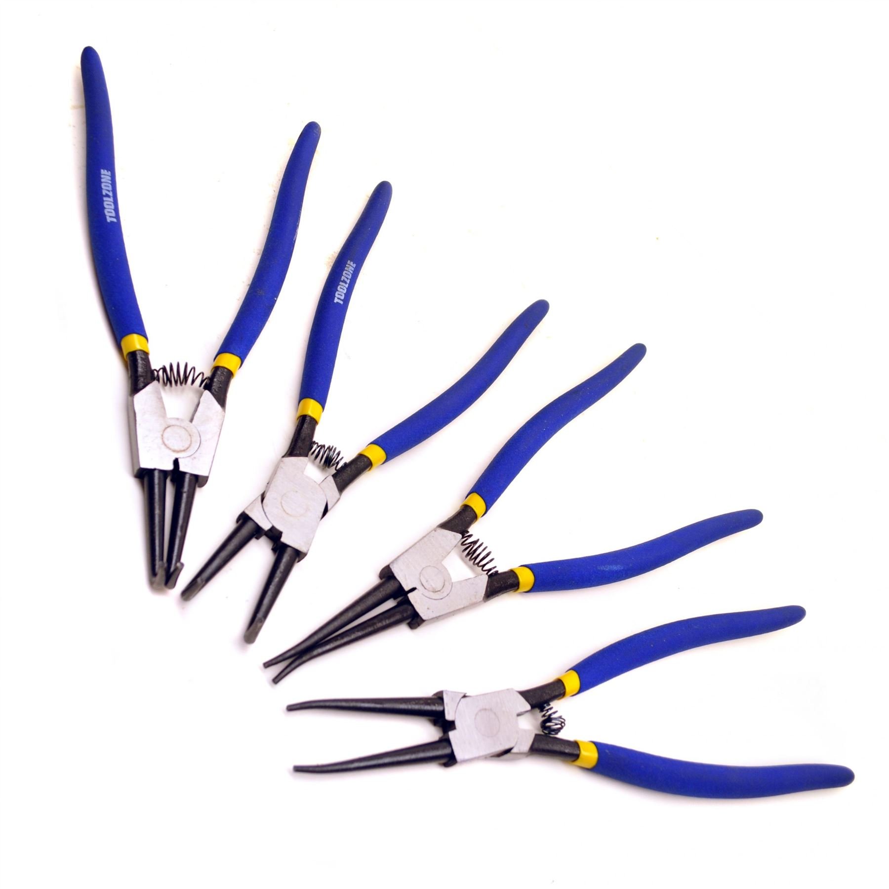 4pc Extra Large 13" Circlip Pliers Internal External O Ring Snap Ring ...