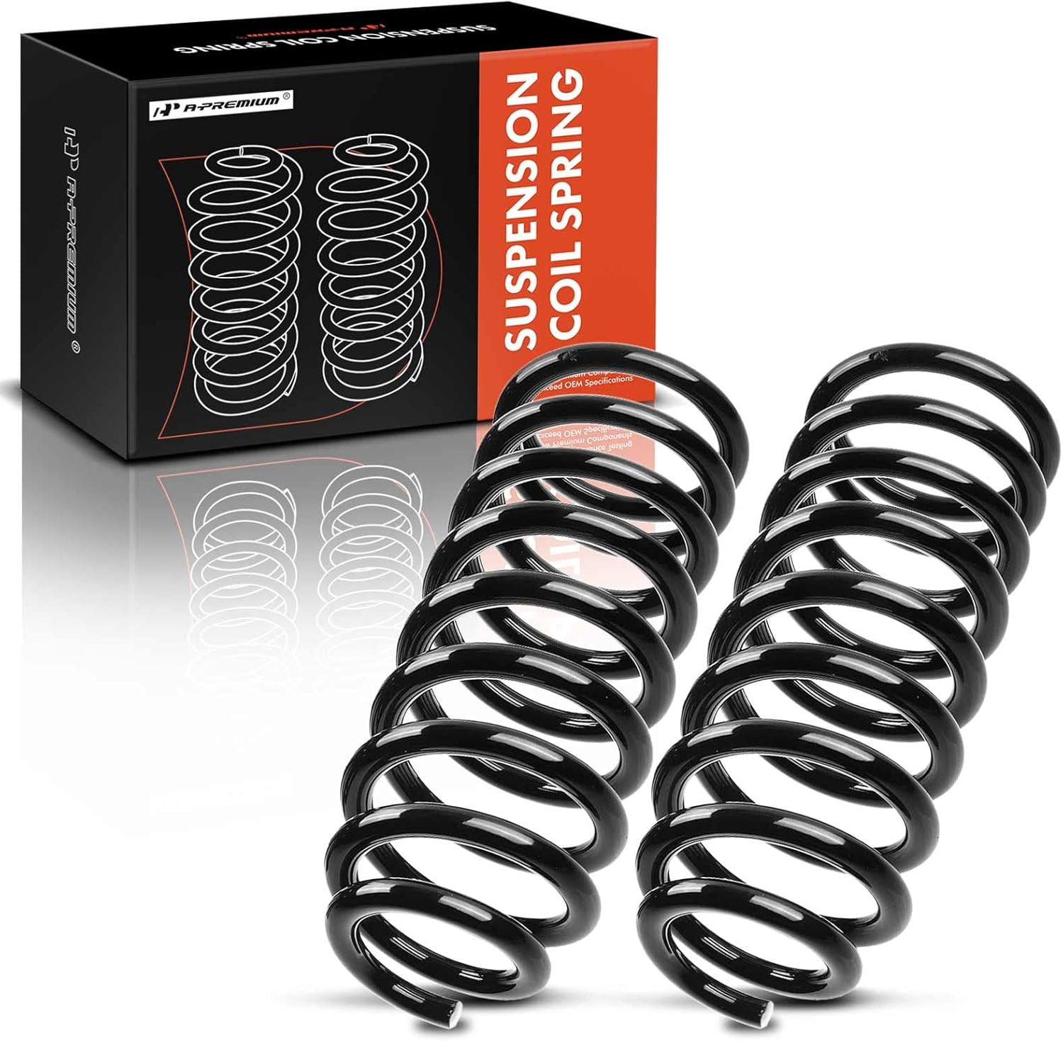Amazon.com: A-Premium 2Pcs Front Suspension Coil Spring Set Compatible ...