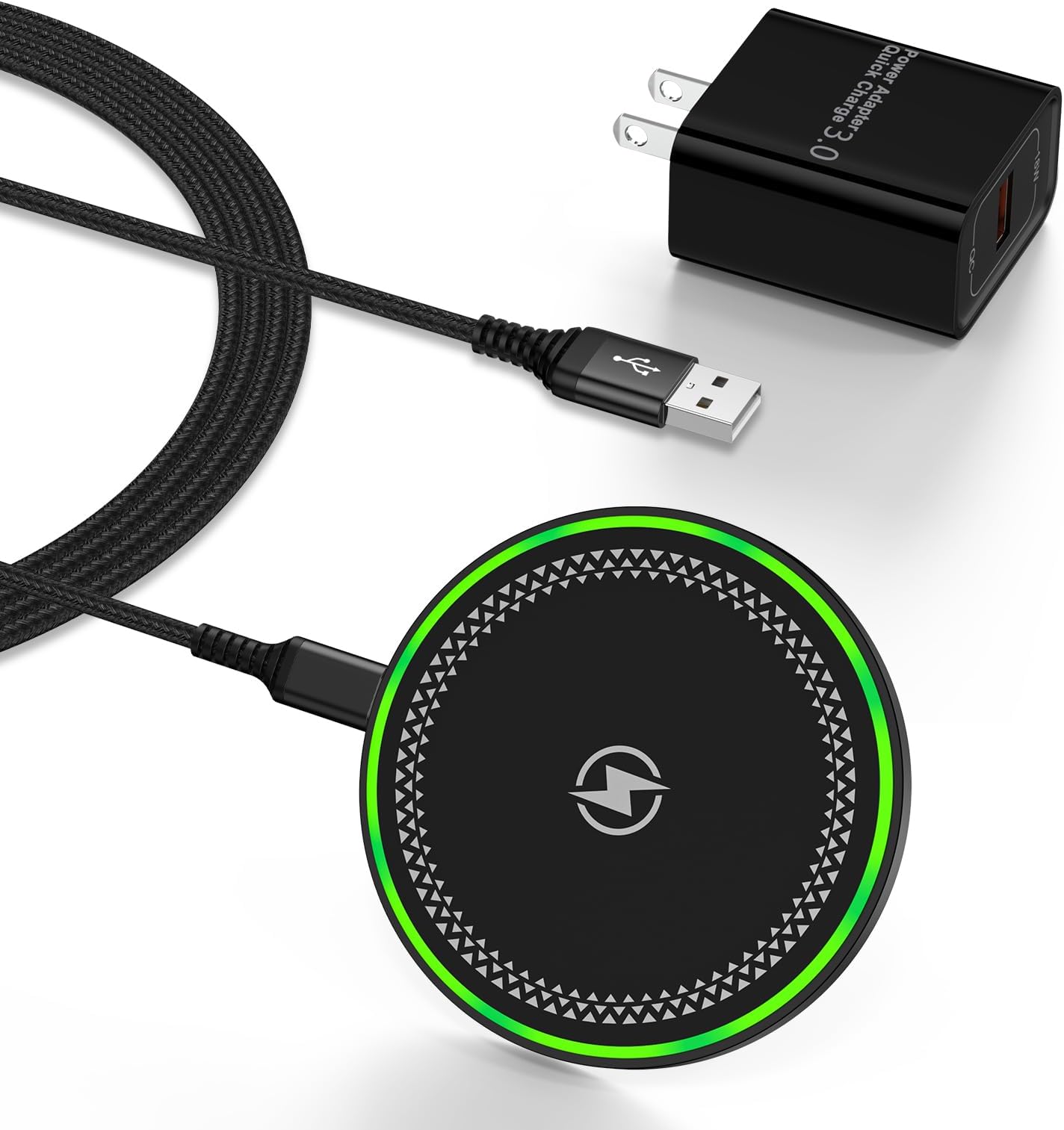 Amazon.com: Android Charging Pad Wireless Charger Pad Phone Station ...