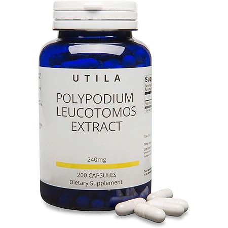 Amazon.com: UTILA Polypodium Leucotomos Extract Supplement, 240mg, for ...