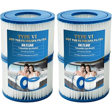 Amazon.com : SXEIAV Type vi spa Filter and hot tub Filter Replacement ...