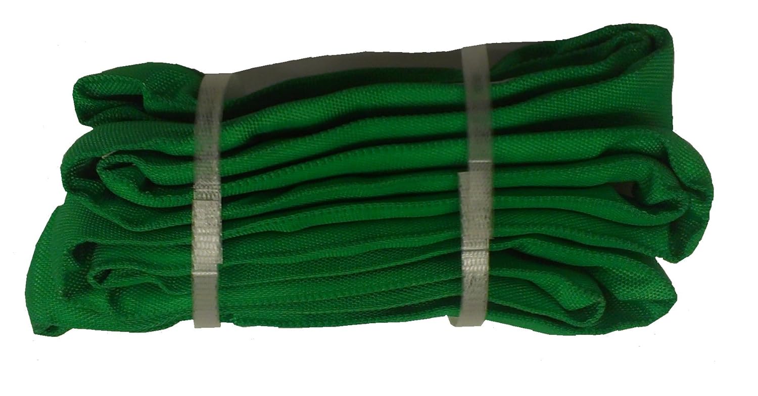Safeway Sling SR-2X04 Saf/Grip Poly Round Sling, 4', Green: Amazon.com ...