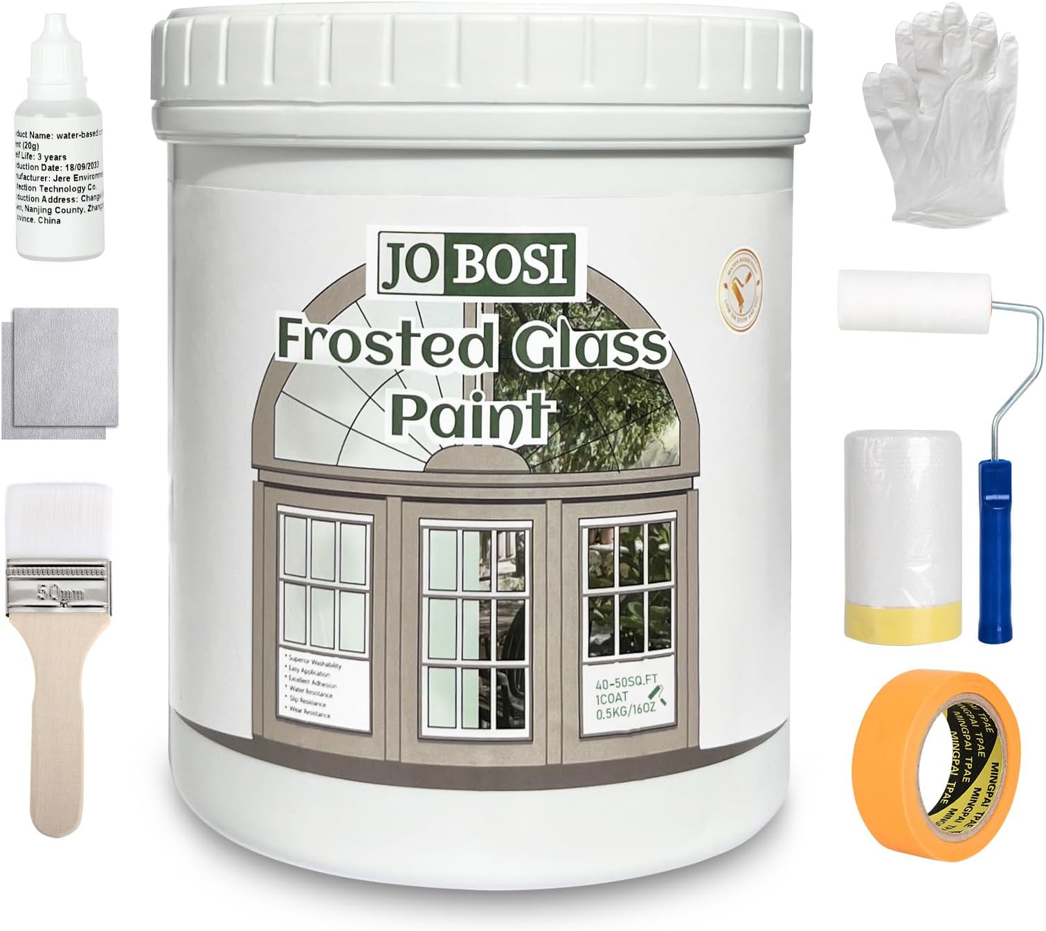 DWIL Frosted Glass Paint for Window - Window Privacy Paint, Waterproof ...