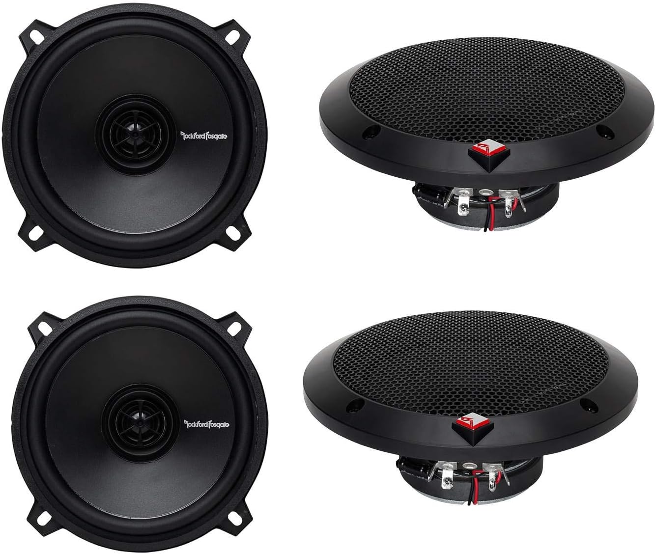 Amazon.com: (2) Pairs Rockford Fosgate R1525X2 5.25" 2-Way 320 Watt ...