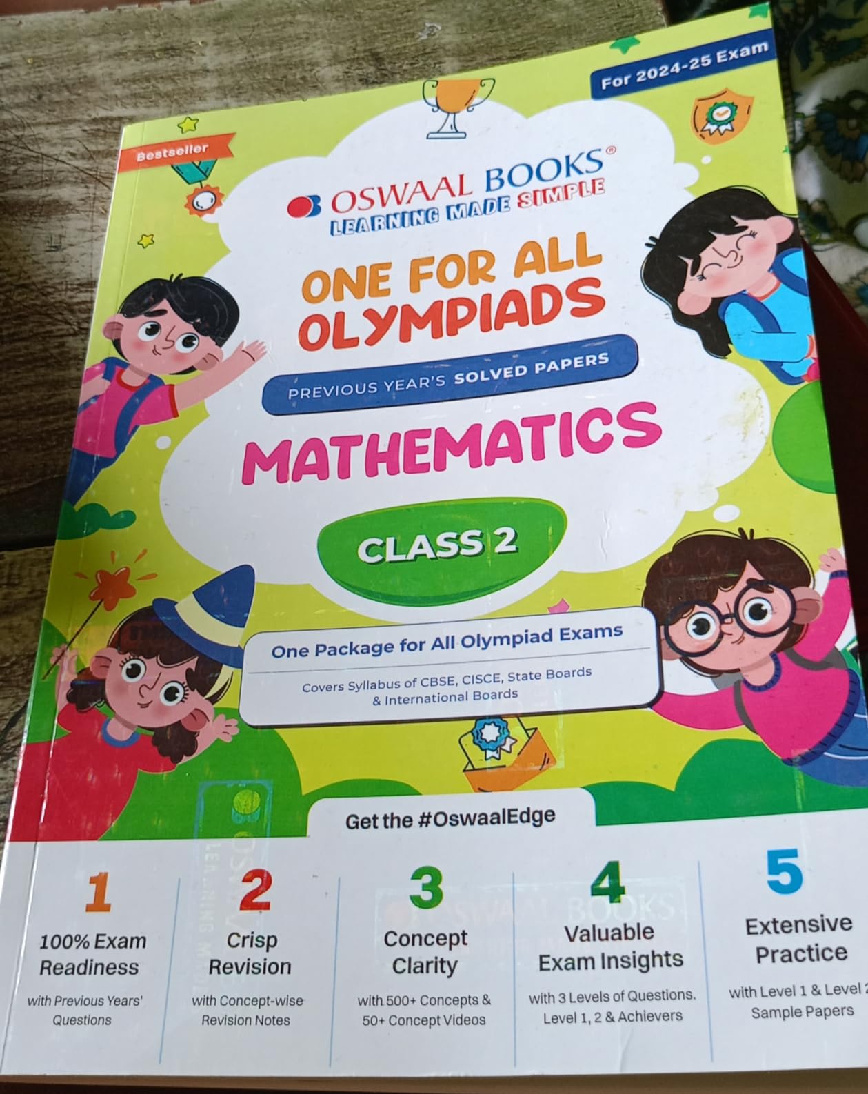 Buy Oswaal One For All Olympiad Class 2 Mathematics | Previous Years ...