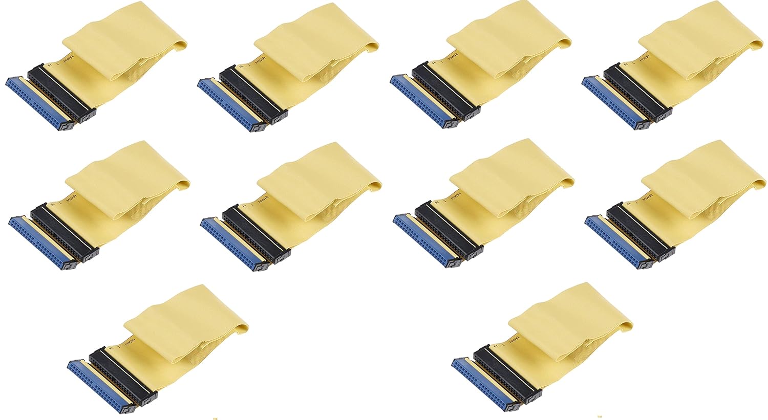 AdzMozi® 40 Pins 80 Wire PATA/EIDE/IDE Hard Drive DVD Ribbon Cable IDC ...