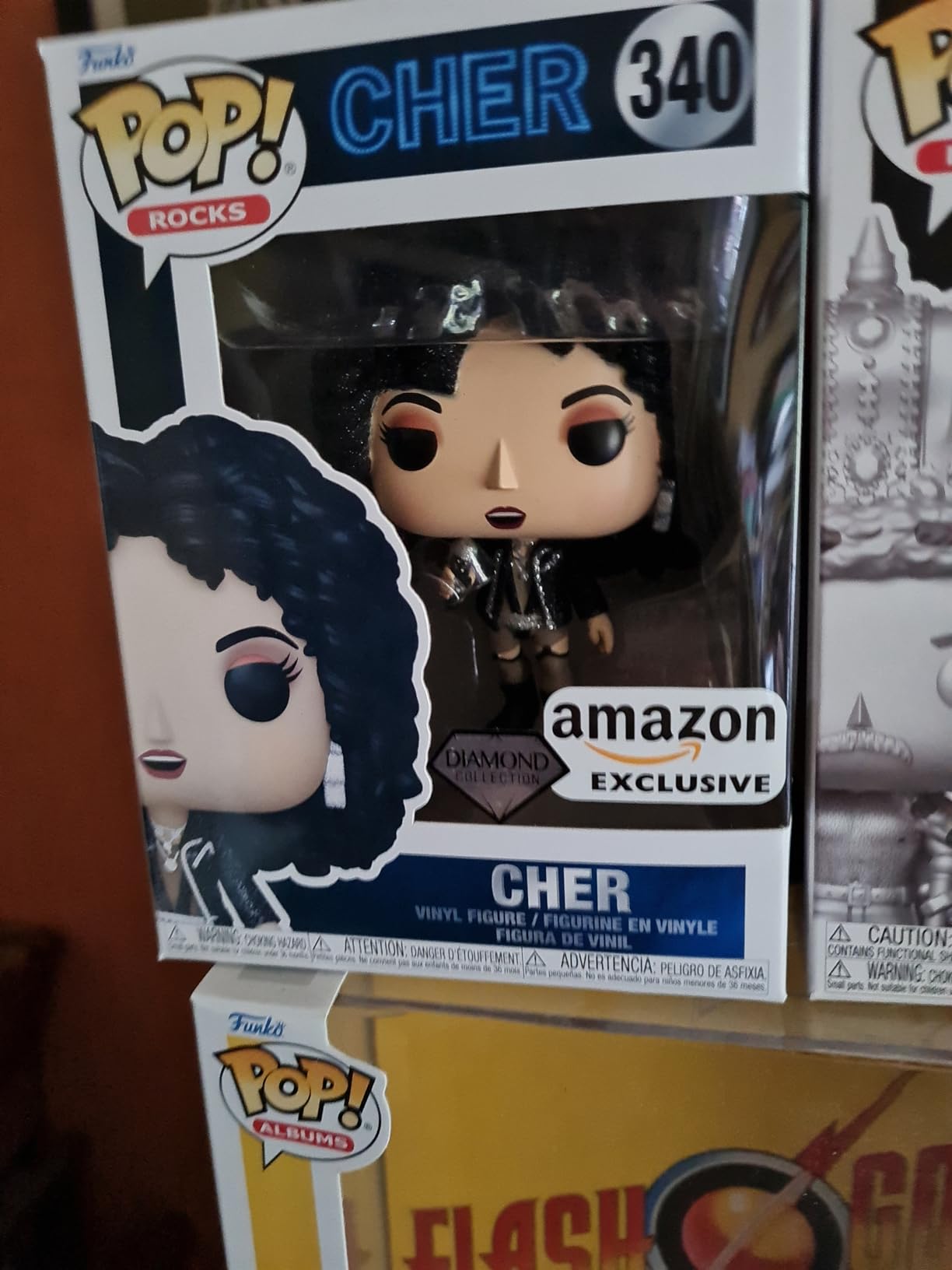 Funko POP! Rocks: Cher - (Turn Back Time) - Diamond Glitter - Amazon ...