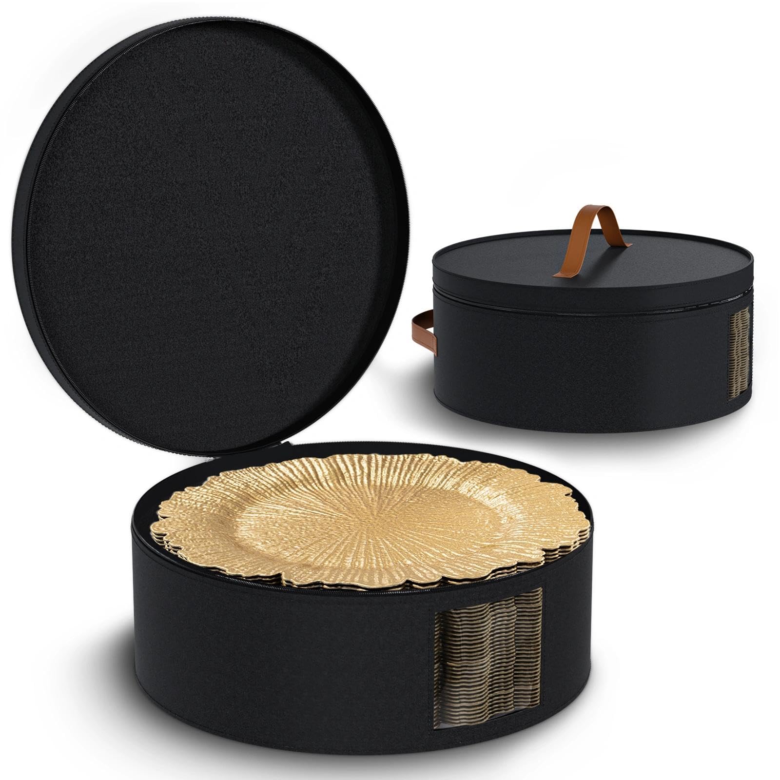 Snapklik.com : MAONAME China Storage Containers, 2 Pack Hard Shell ...