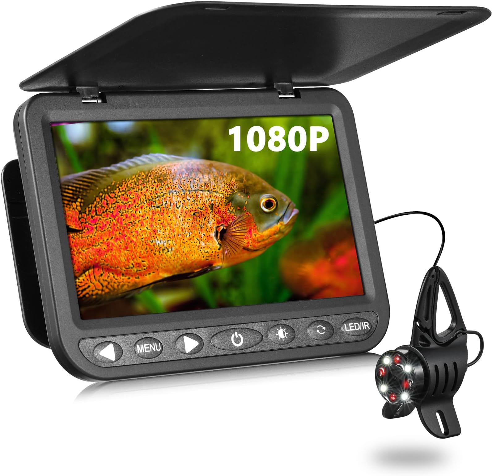 Amazon.com : MarCum Pursuit HD L Lithium Equipped Underwater Viewing ...