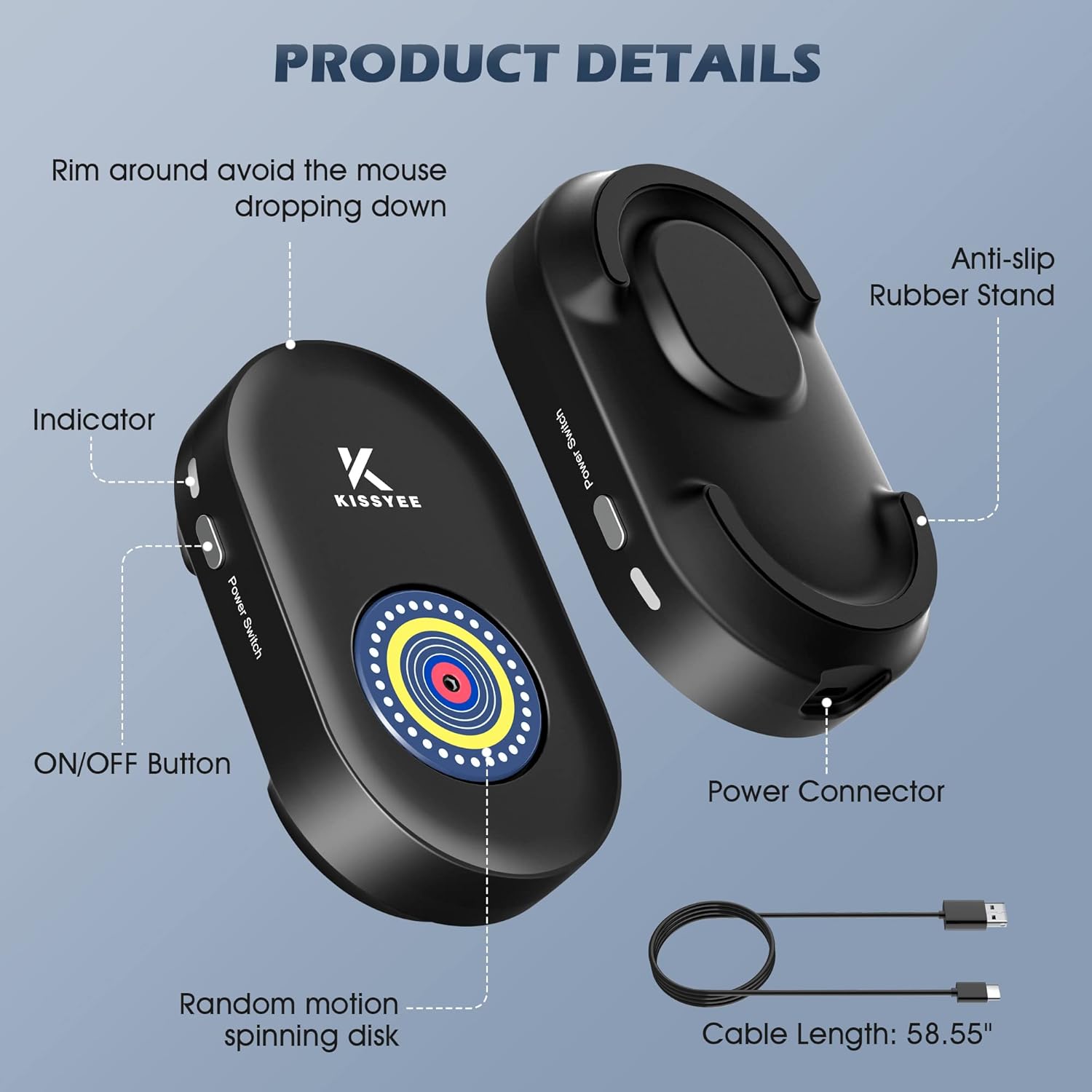 Buy Mouse Mover Device Kissyee, Mouse Jiggler Undetectable Automatic ...