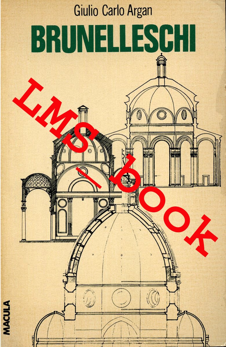 Amazon.com: Brunelleschi: 9782865890019: [Brunelleschi, Filippo ...