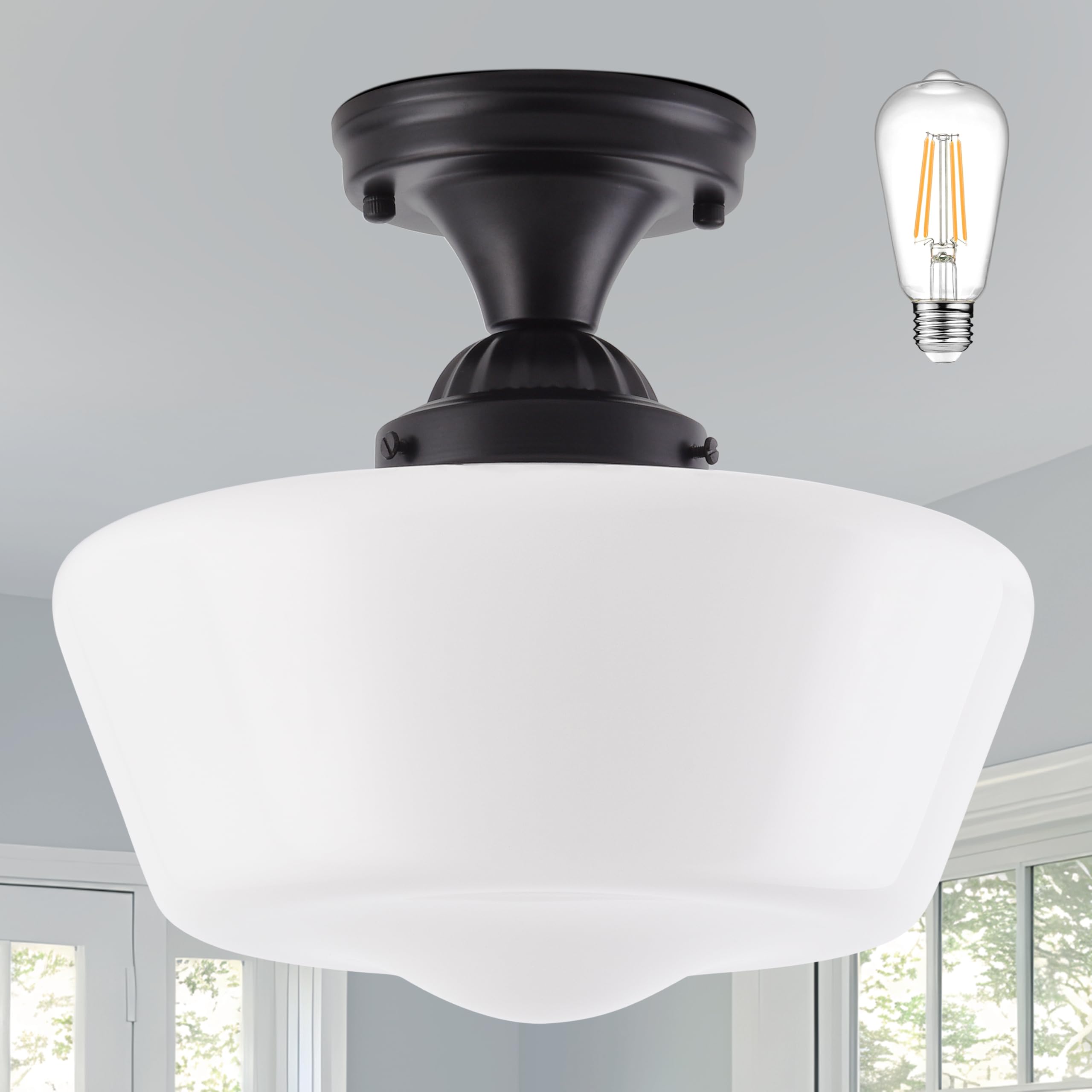 Schoolhouse Light Globes Progress Lighting Schoolhouse Collection