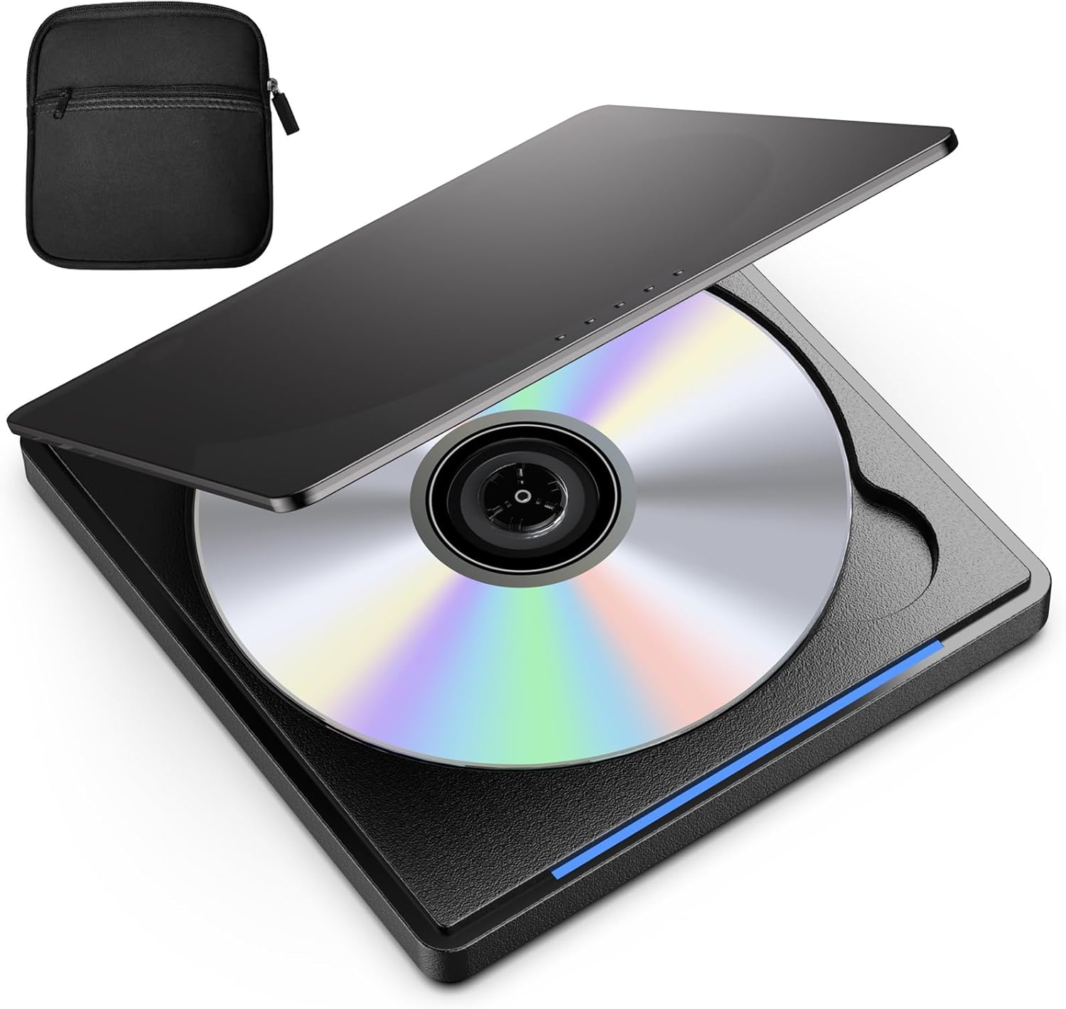 Amazon.com: Unidad externa de cd/dvd para computadora portátil ...