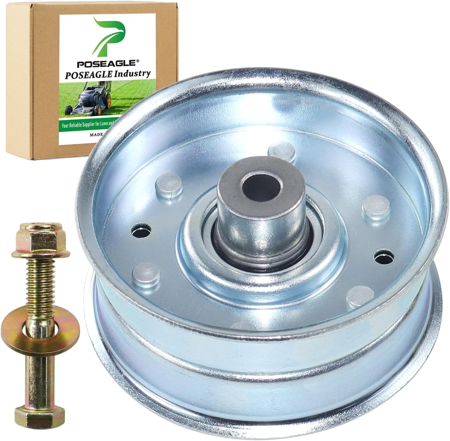 Amazon.com : POSEAGLE 483415 Idler Pulley Replaces Scag 483415, Scag ...
