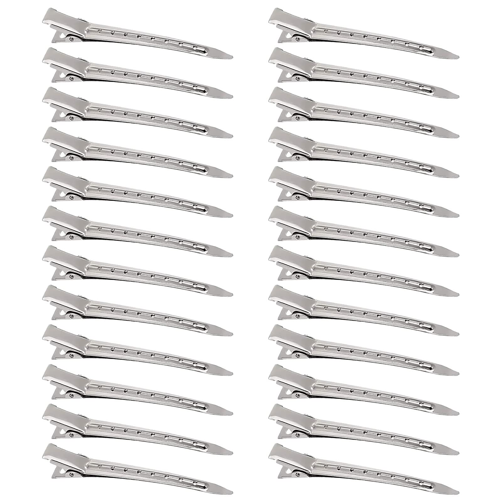 24Pcs Duck Billed Hair Clips for Styling Sectioning, Metal Hair Clips ...