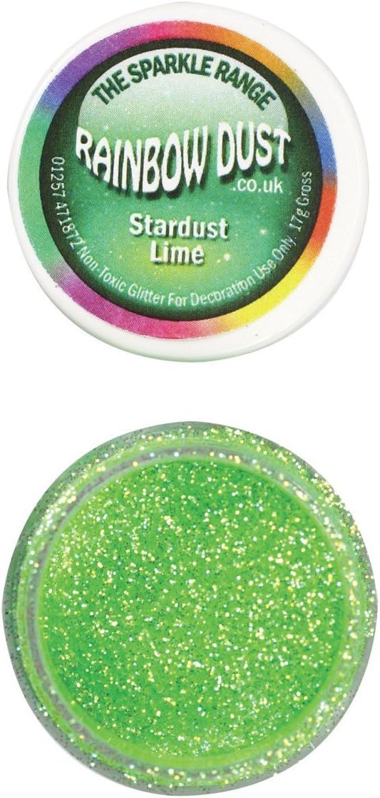 Amazon.com: Rainbow Dust Sparkle Stardust - Lime - 55003 : Grocery ...