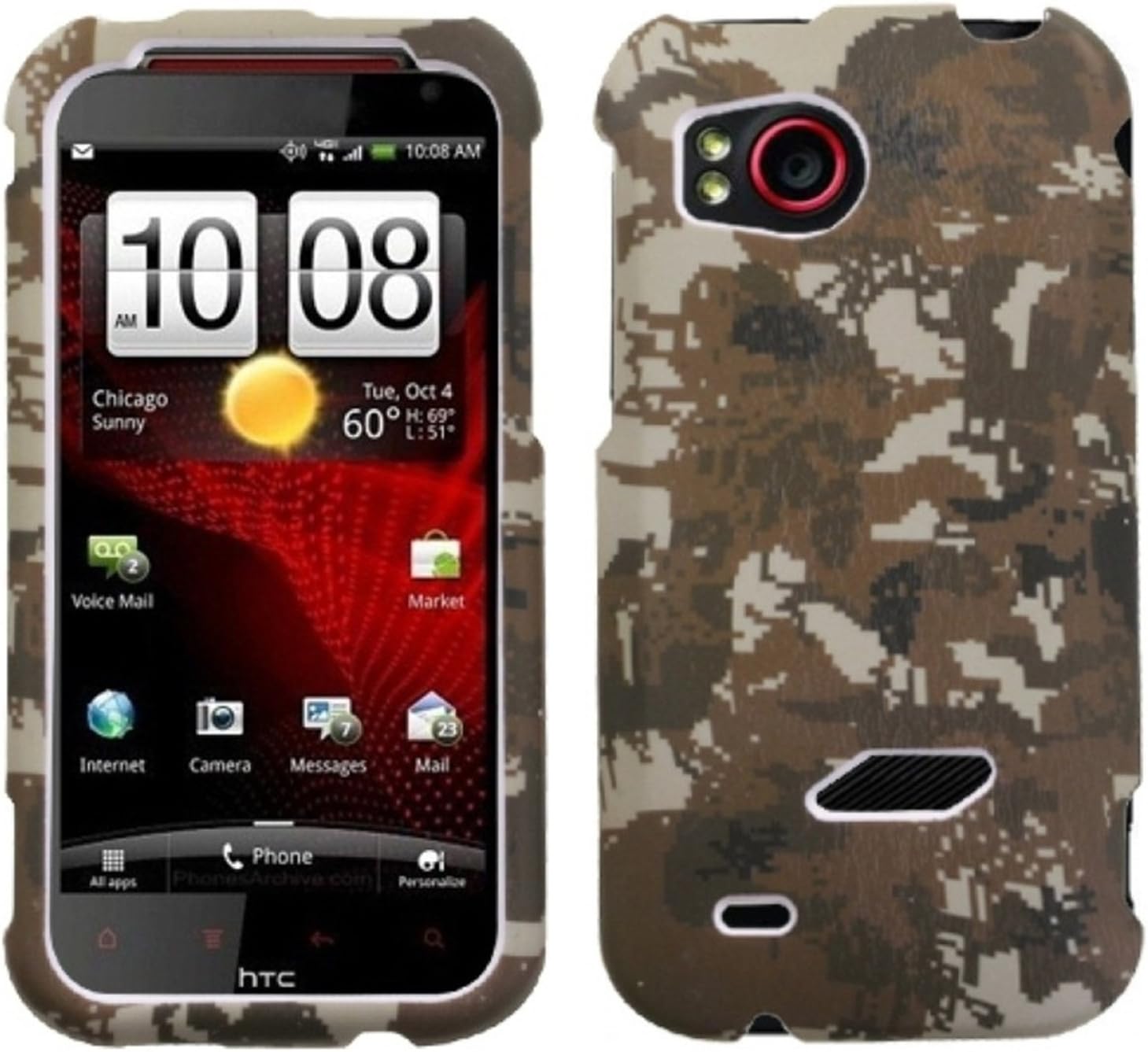 Amazon.com: MYBAT HTCADR6425HPCLZ765NP Lizzo Durable Protective Case ...