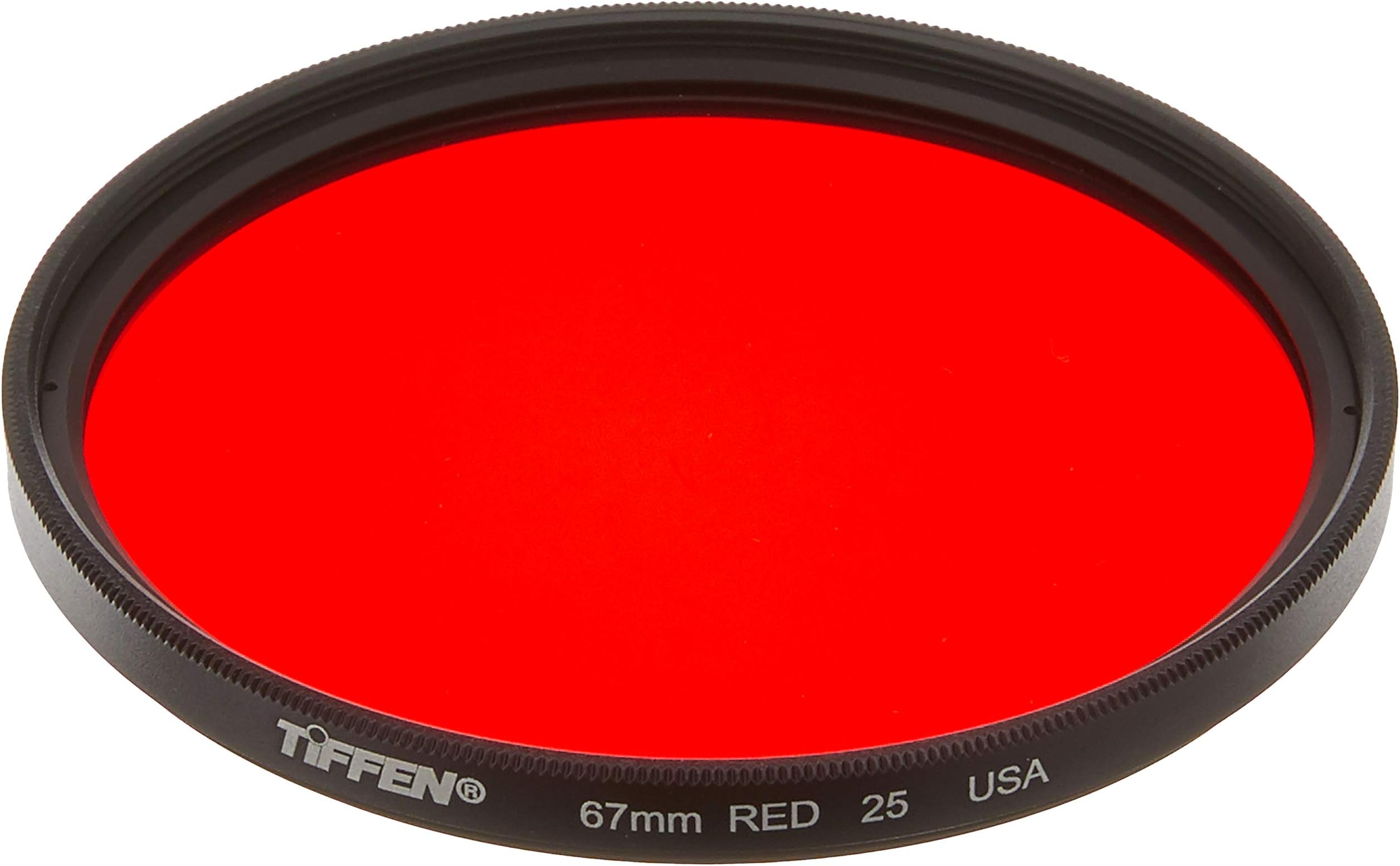 Amazon.com : Tiffen 67mm 25 Filter (Red) : Camera Lens Effects Filters ...