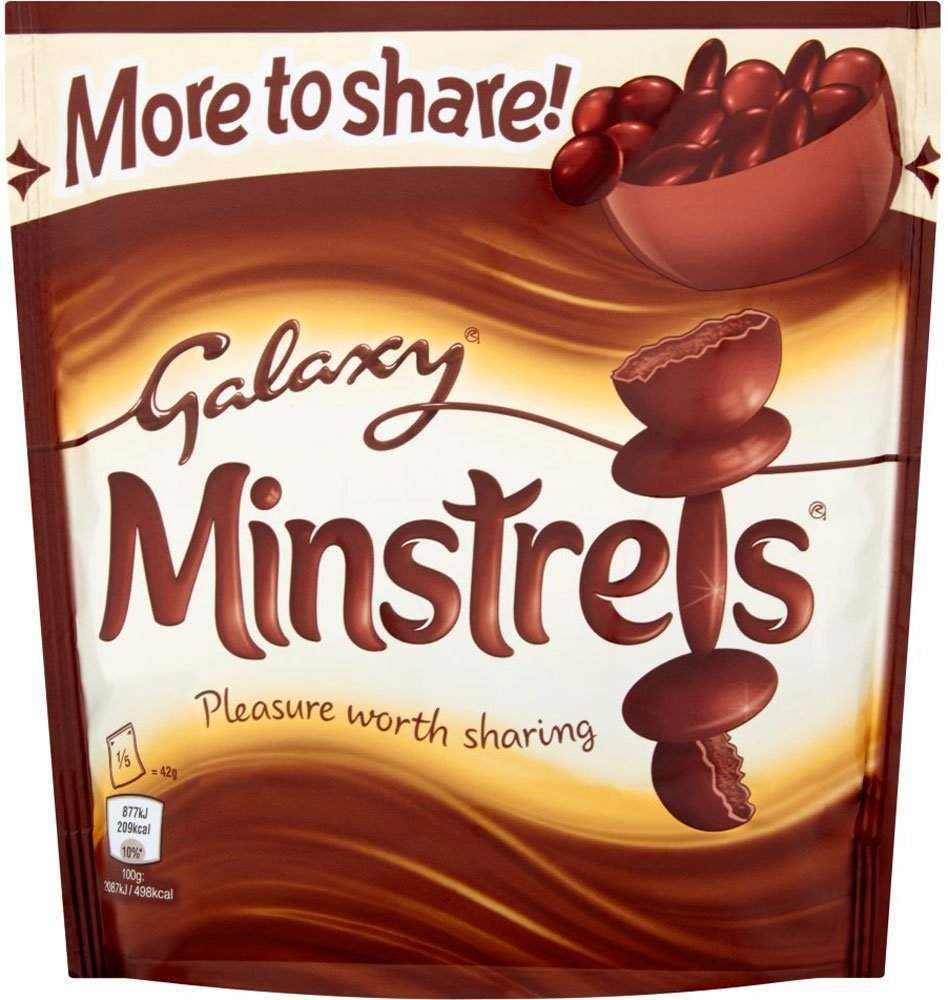 Amazon.com : Galaxy Minstrels Bag 210G : Chocolate Truffles : Grocery ...