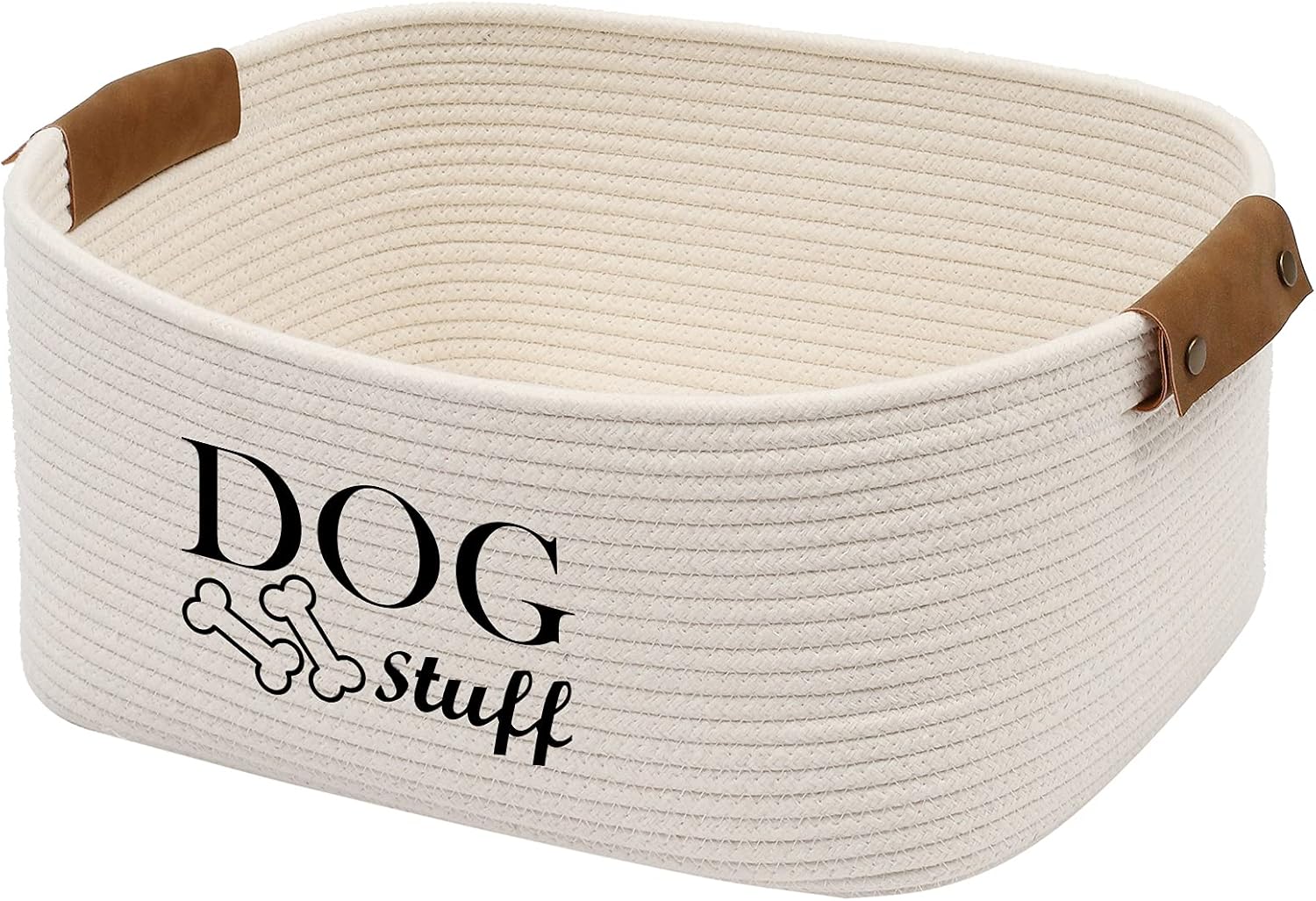 Geyecete Square Dog Toy Basket Storage Cotton Rope Storage Basket Pet geyecete-square-dog-toy-basket-storage-cotton-rope-storage-basket-pet