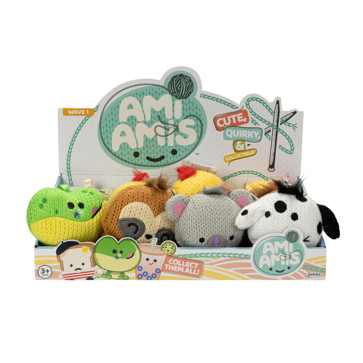 Buy Ami Amis Collectible Toy Knit Plush Wave 1, Assortment A - Each ...