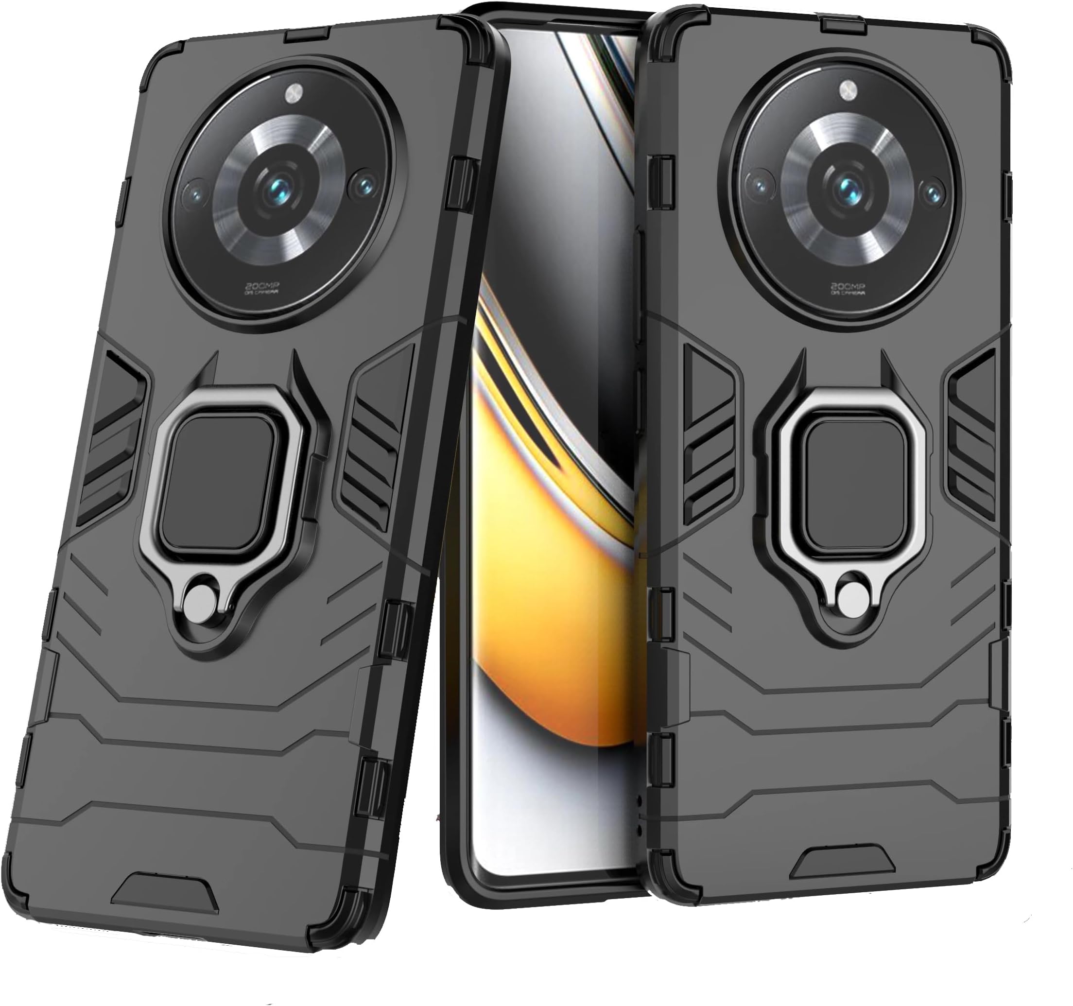 SPAZY CASE® Realme 14 Pro Plus 5G / P3 Pro Back Cover | Dual Layer ...