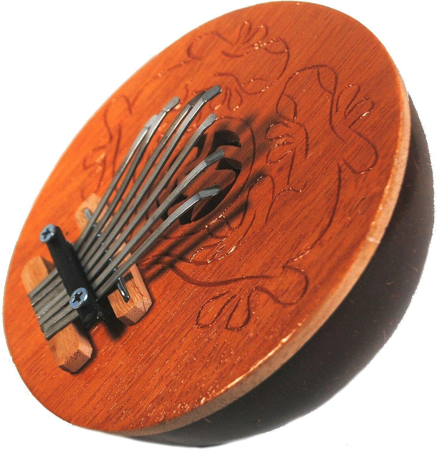 Amazon.com: FAIR TRADE COCONUT THUMB PIANO CALIMBA KALIMBA MBIRA ...