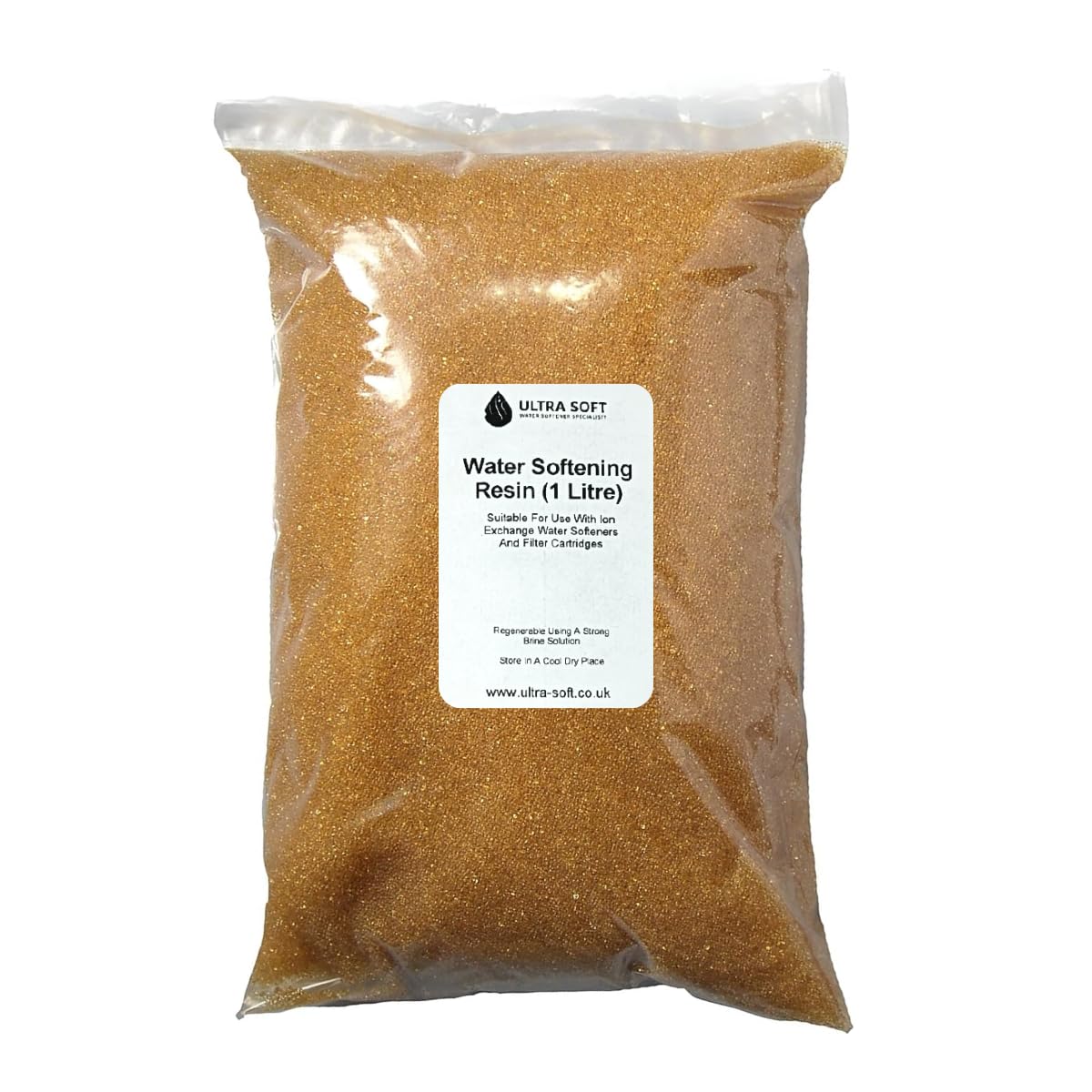 Buy Water Softening Resin, Ion Exchange Water Softener Resin 1L, 2L ...