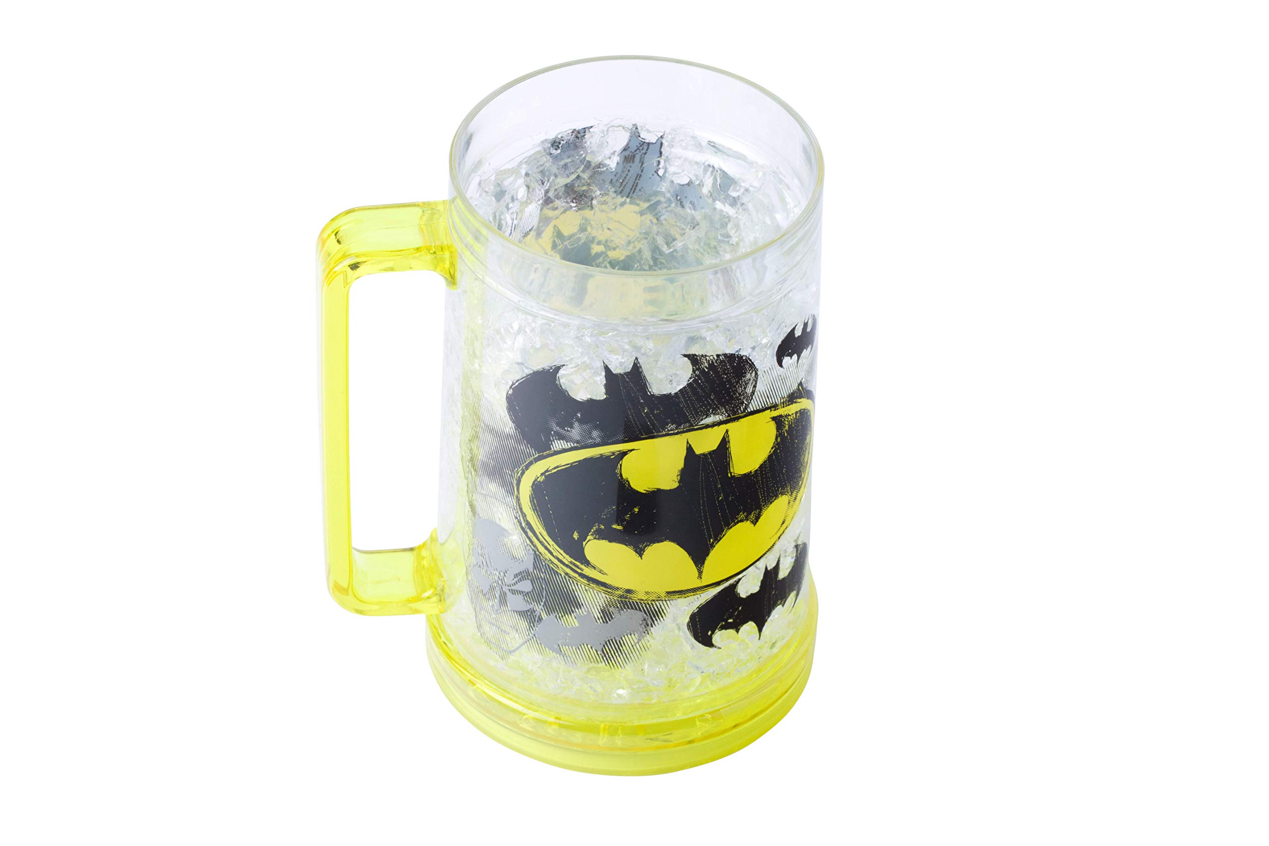 Snapklik.com : Silver Buffalo DC Comics Batman Logos Freeze Gel Mug ...