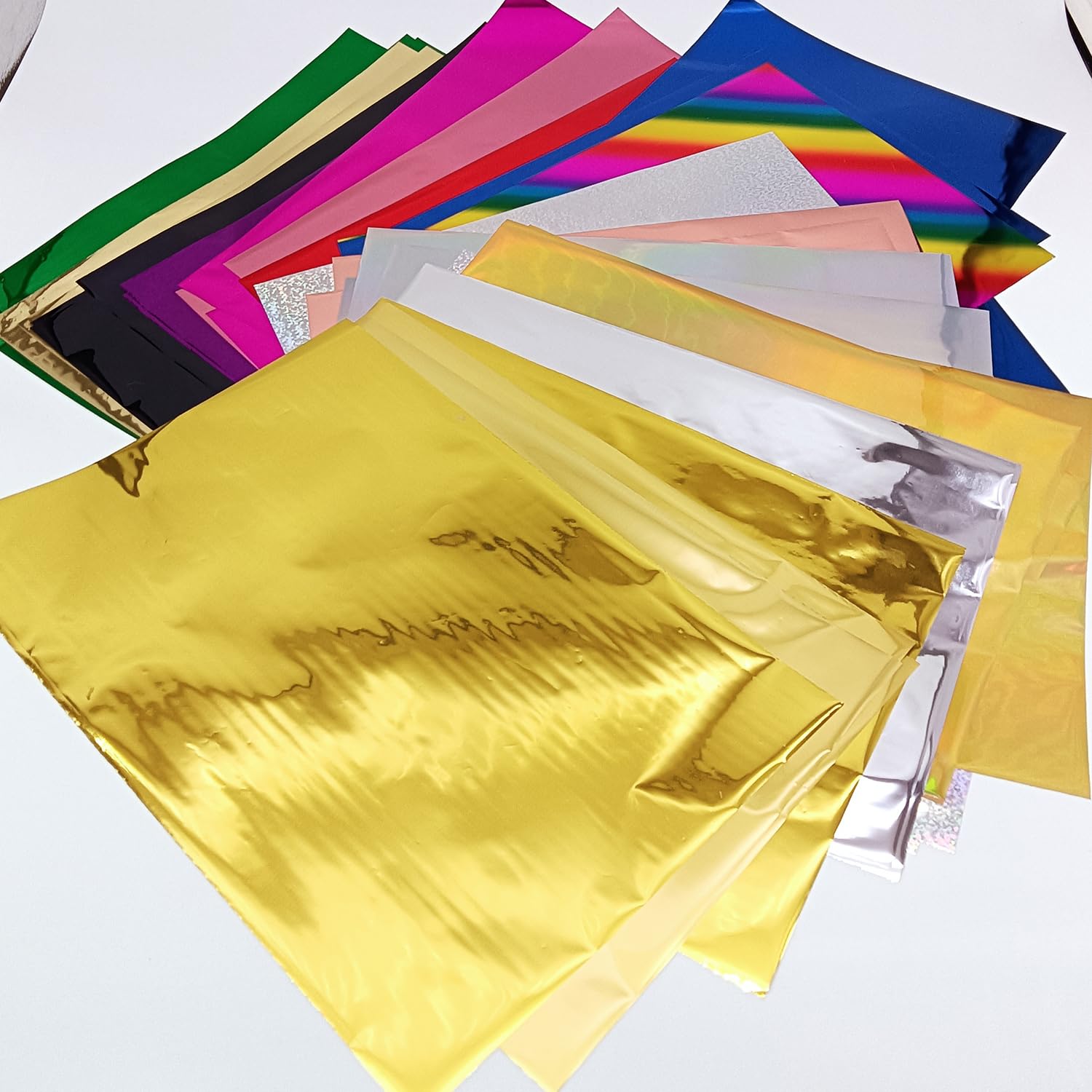 Snapklik.com : Alinacutle 11.7X8.26”-50 Sheets Foil Metallic Transfer ...