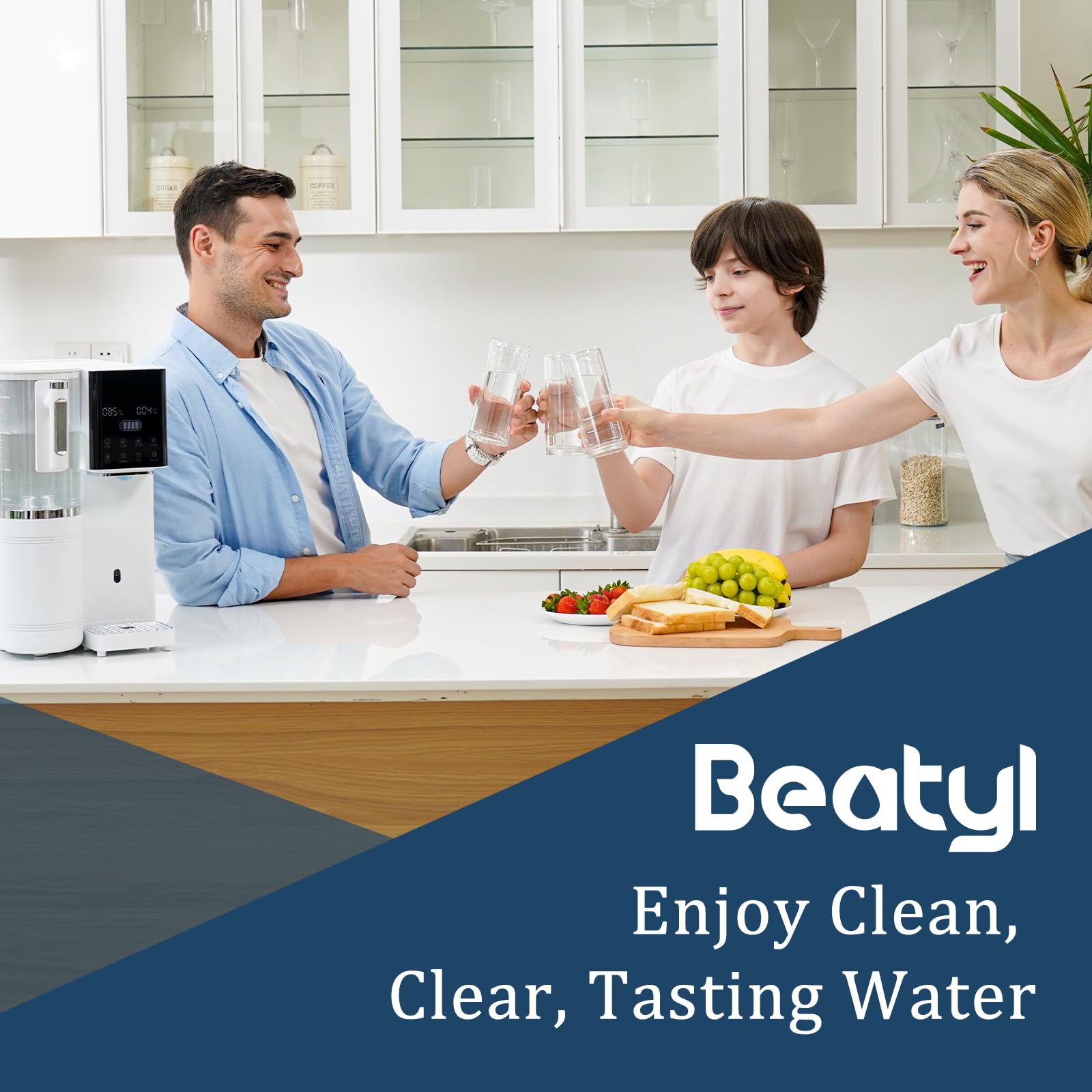 Snapklik.com : Beatyl Water Filter Cartridge Replacement For Countertop ...
