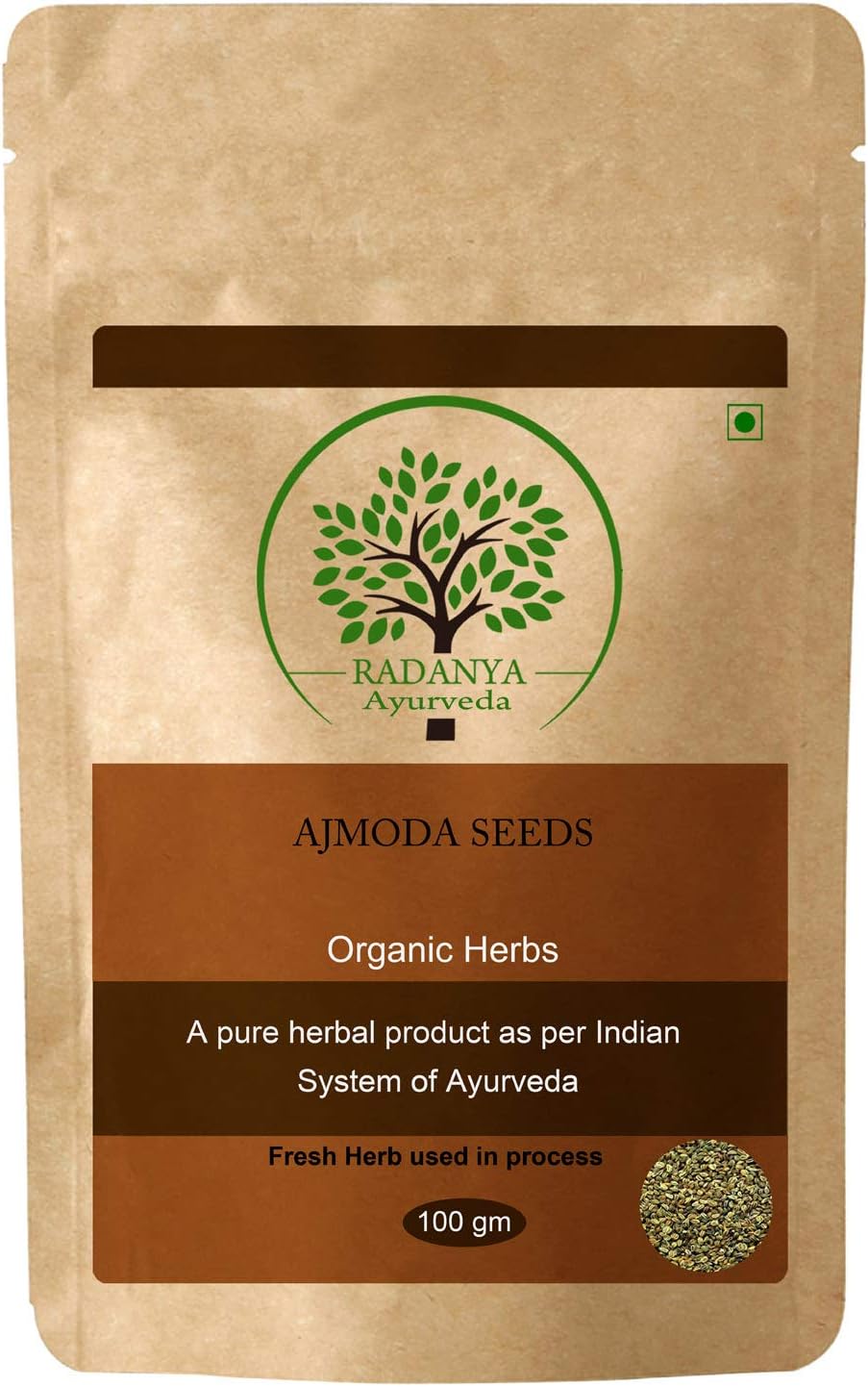 Amazon.com: RADANYA Ayurveda 100% Natural Ajmoda Seeds | Wild Celery ...