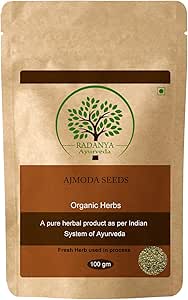 Amazon.com: RADANYA Ayurveda 100% Natural Ajmoda Seeds | Wild Celery ...