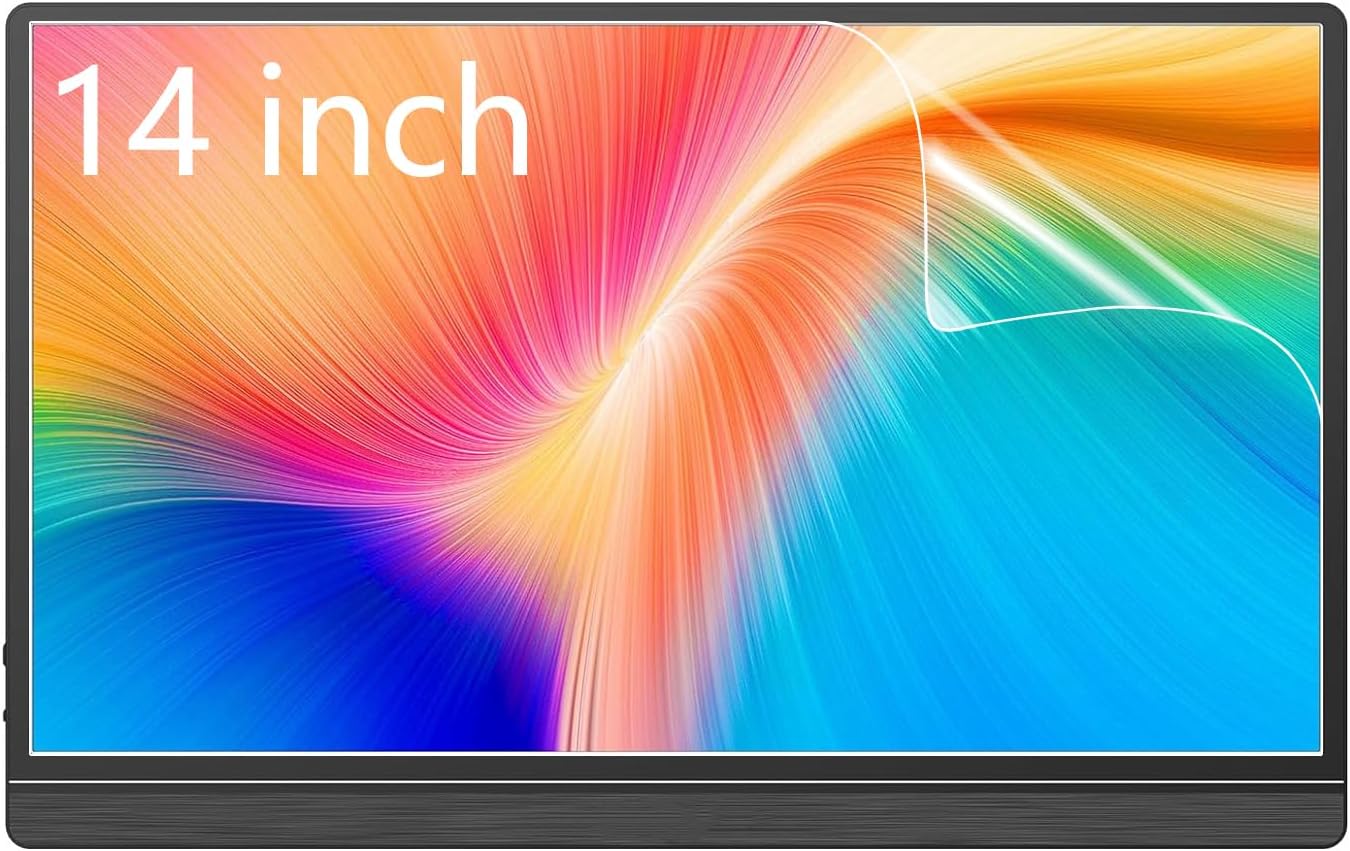 Amazon.com: 2-Pack HD Clear 14 Inch Portable Monitor Screen Protector ...