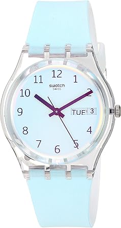 Amazon.com: Swatch ULTRACIEL Unisex Watch (Model: GE713), Blue ...